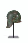 A GREEK BRONZE ILLYRIAN HELMET, LATE ARCHAIC PERIOD TO EARLY CLASSICAL ...