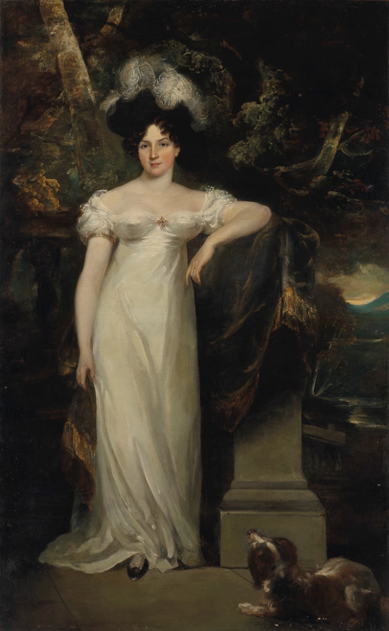 SIR WILLIAM BEECHEY, R.A. (BURFORD 1753-1839 LONDON), Portrait of Mrs ...