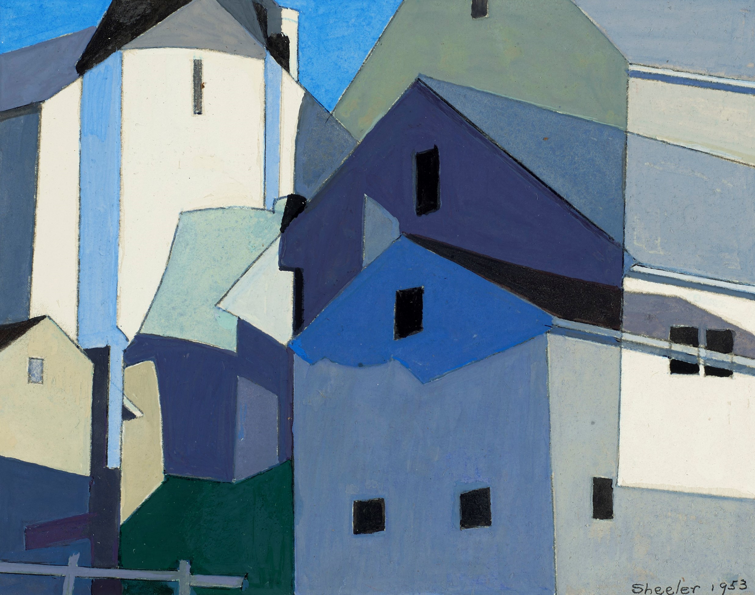 CHARLES SHEELER (1883-1965), Conference #1 | Christie's