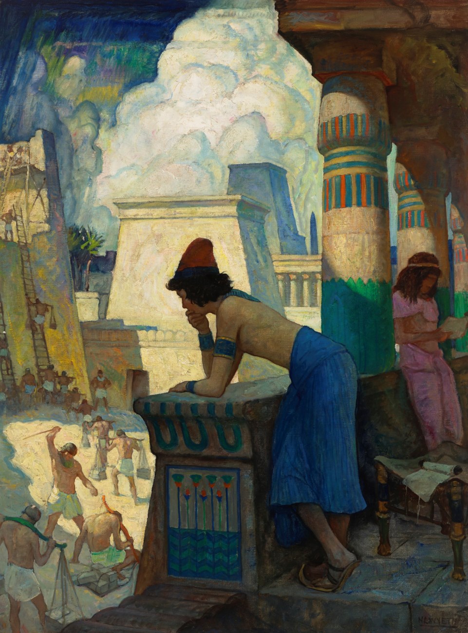 NEWELL CONVERS WYETH (1882-1945), "The Boy, Moses..." | Christie's