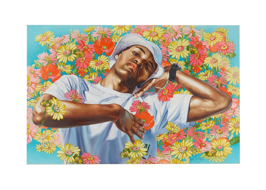 KEHINDE WILEY (B. 1977), Thioqo Gliveira do Rosario Rozendo Study V ...