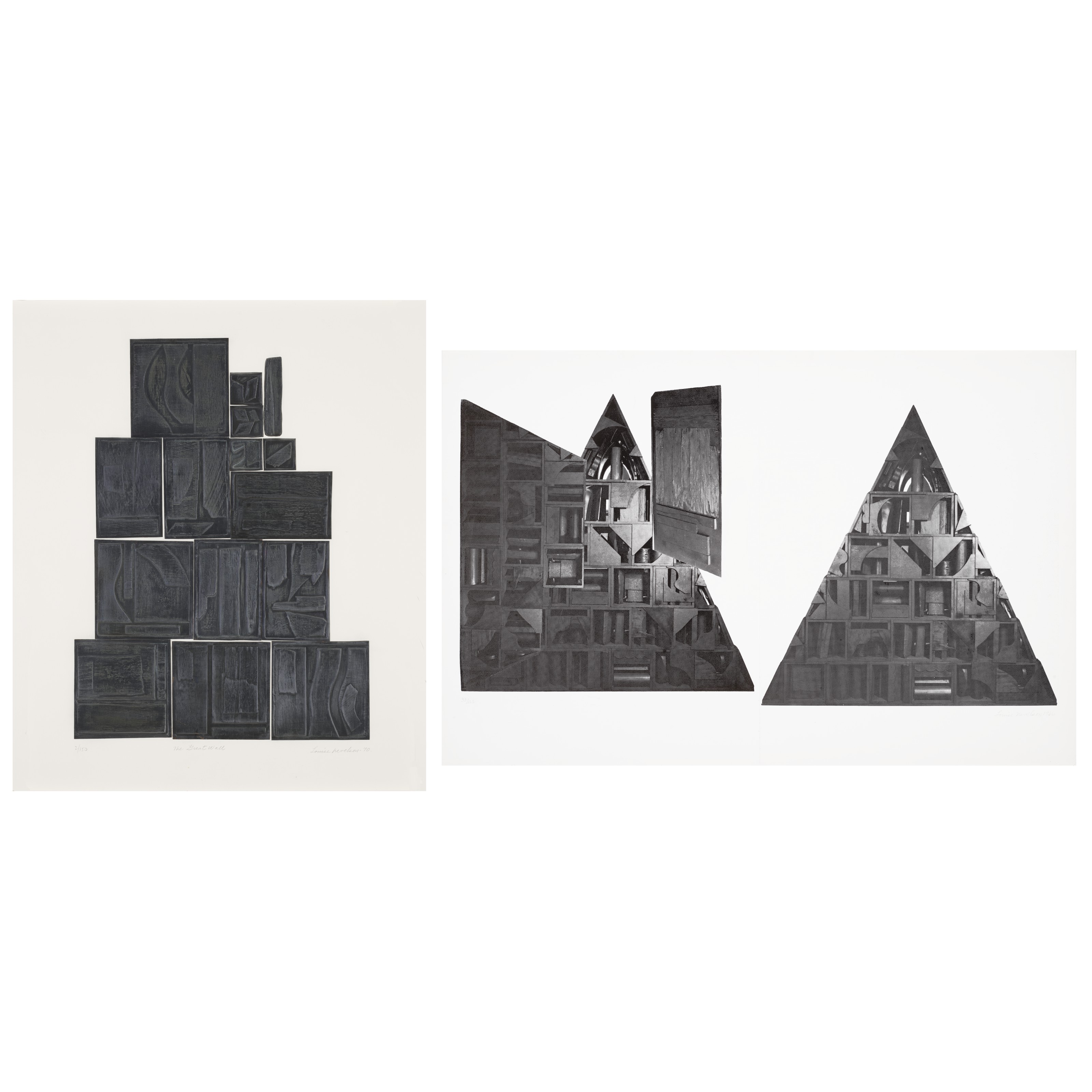 LOUISE NEVELSON (1899-1988), Two prints by the artist | Christie’s