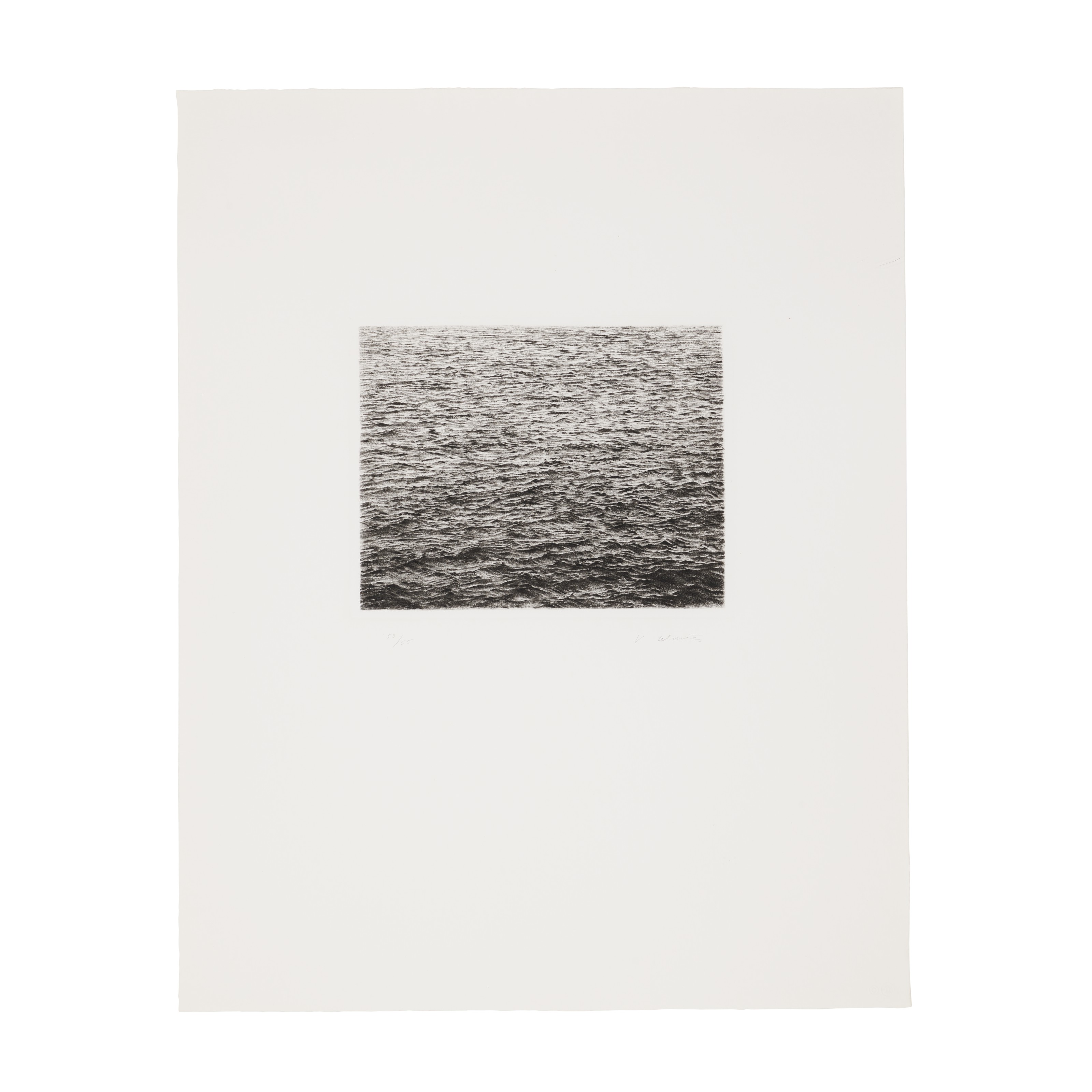 VIJA CELMINS (B. 1938), Ocean Surface (Second State) | Christie’s