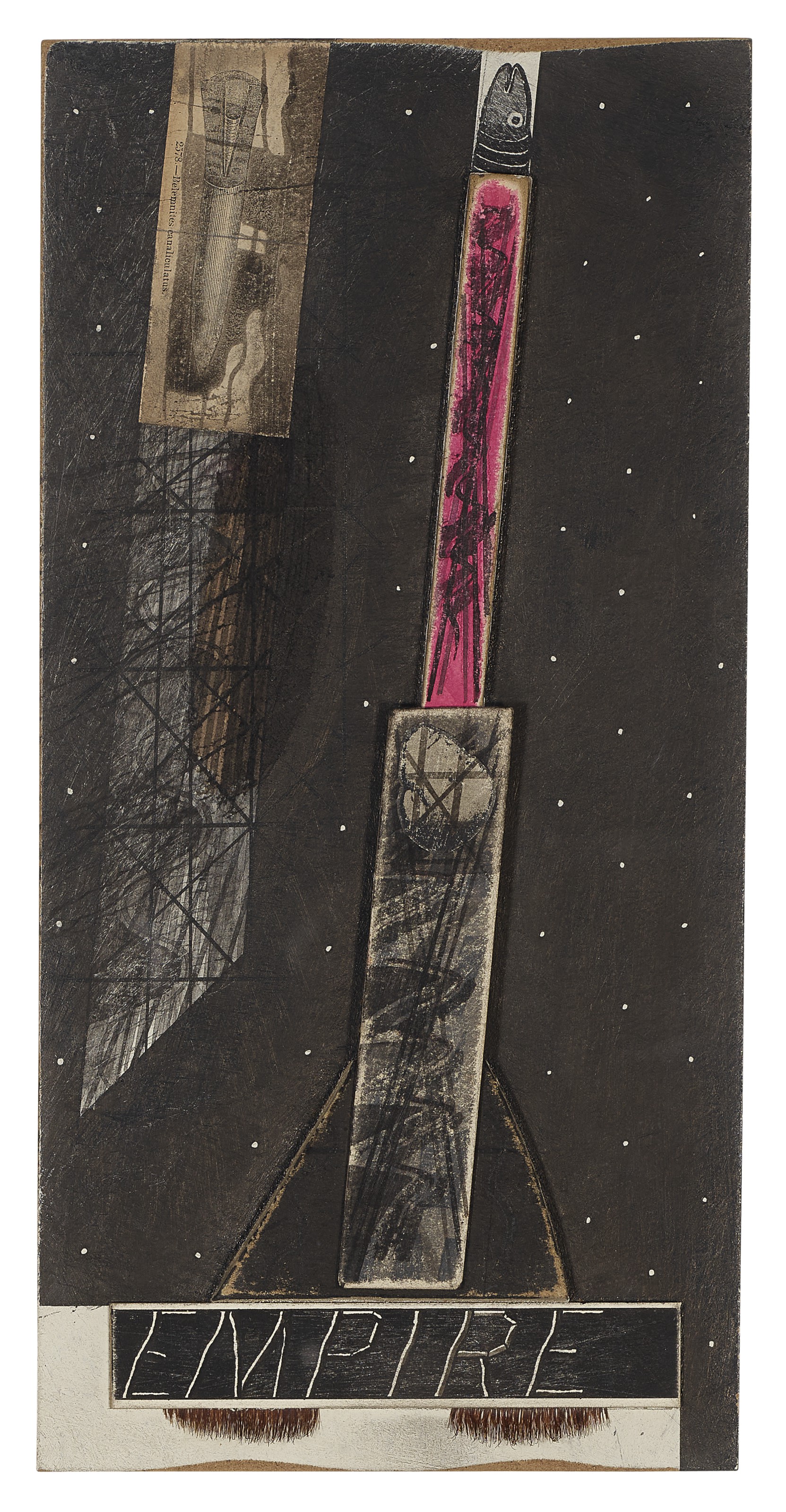 RAY JOHNSON (1927-1995), Untitled (Empire) | Christie’s