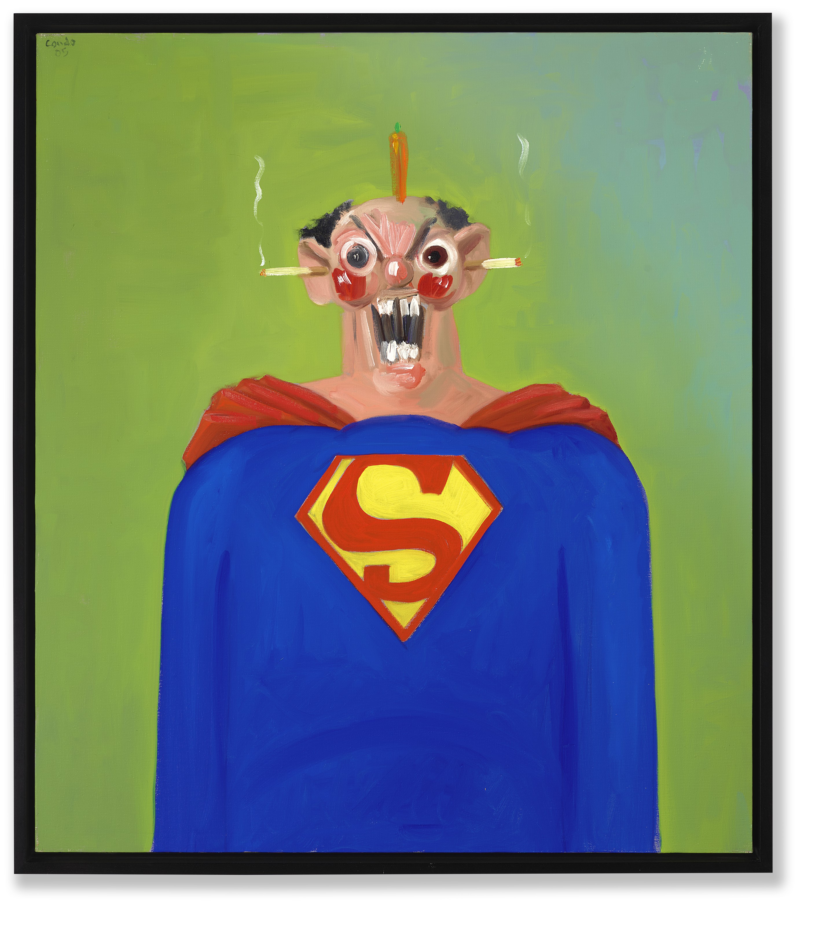 George Condo Superman George Condo: Painting In Search Of Lost Time