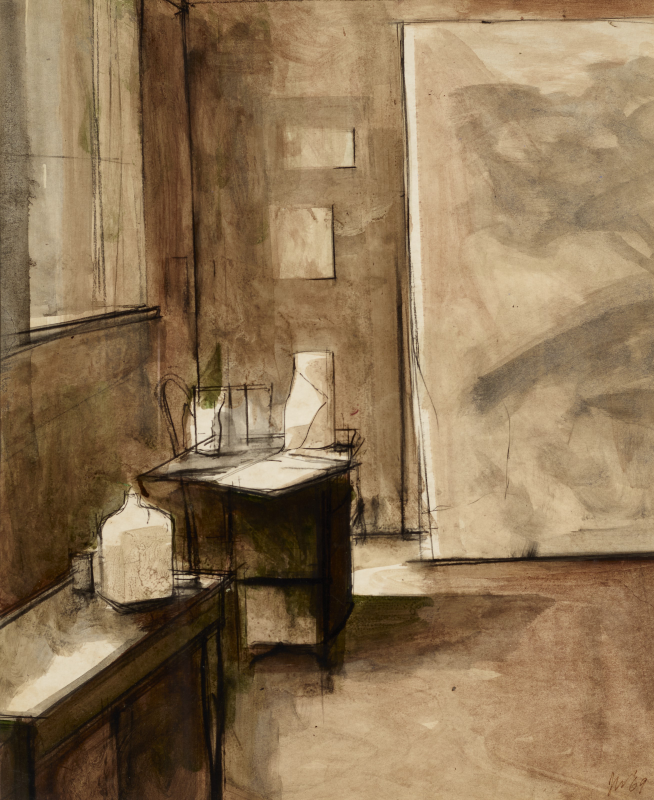 James Weeks (1922-1998), Untitled (Studio) | Christie’s