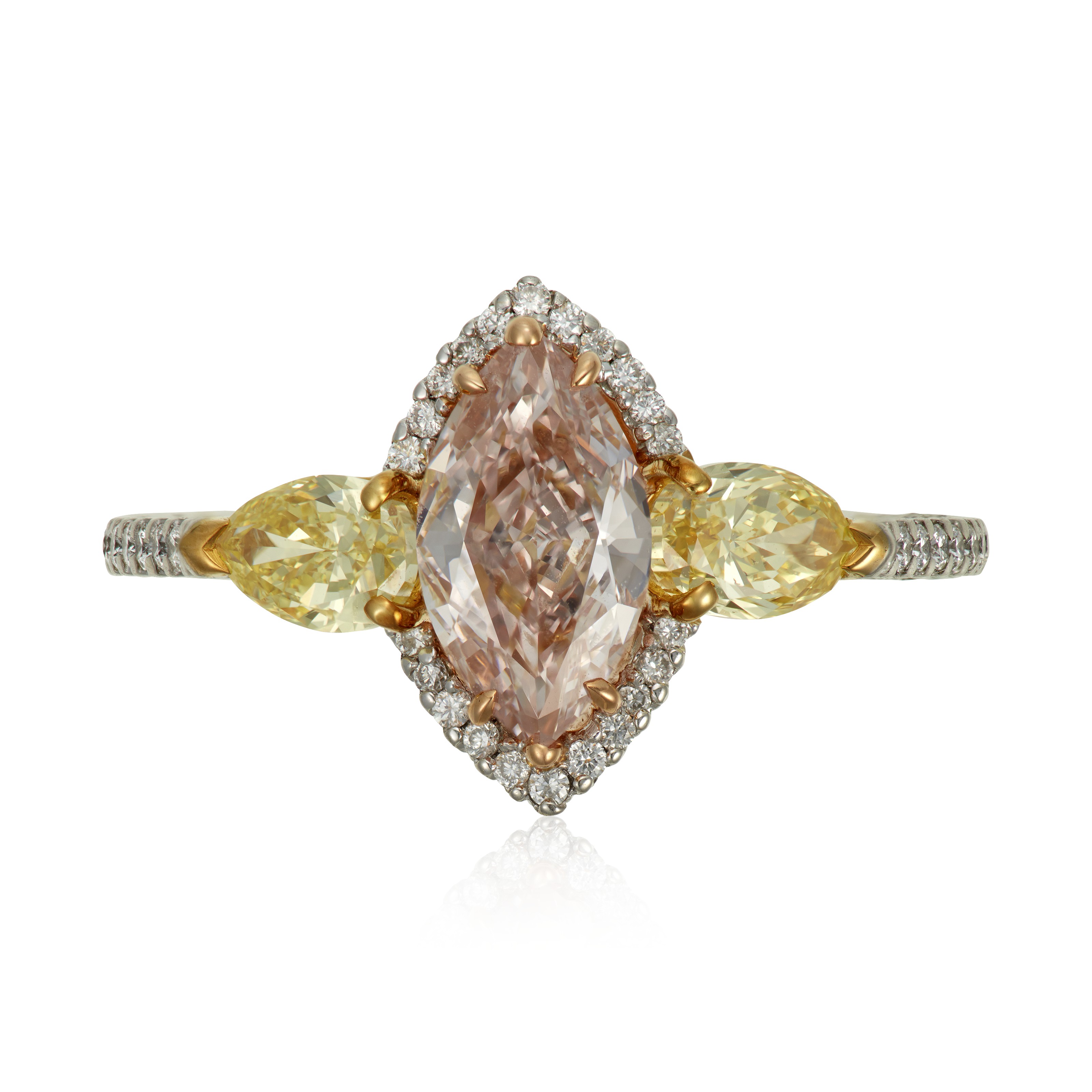 COLORED DIAMOND AND DIAMOND RING, | Christie’s