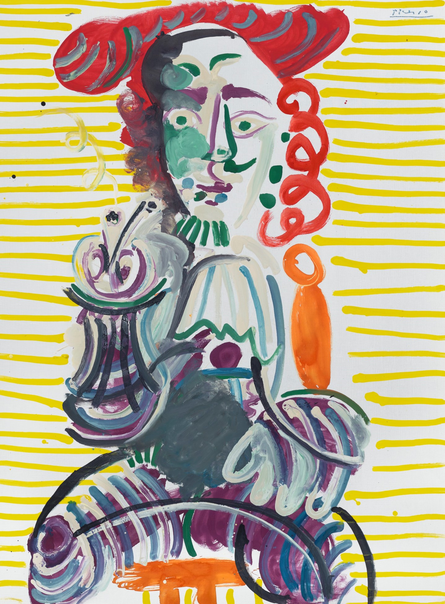 PABLO PICASSO (1881-1973), Homme à la pipe | Christie's