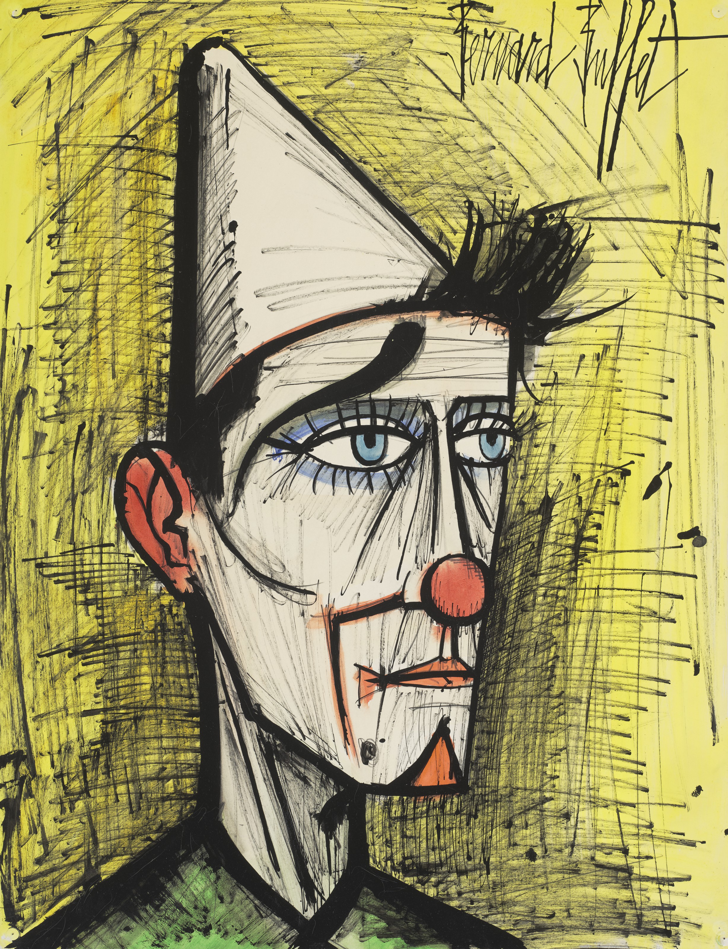 Bernard Buffet Clown