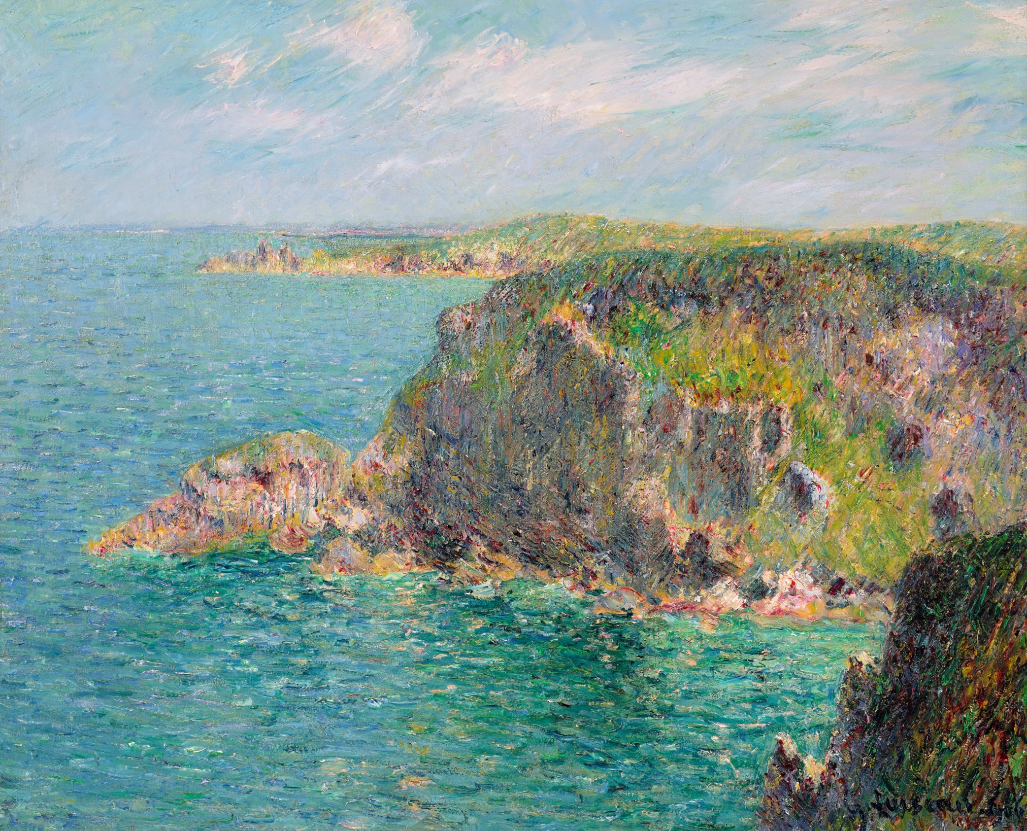 GUSTAVE LOISEAU (1865-1935), Rocher la Teignouse, Cap Fréhel | Christie's