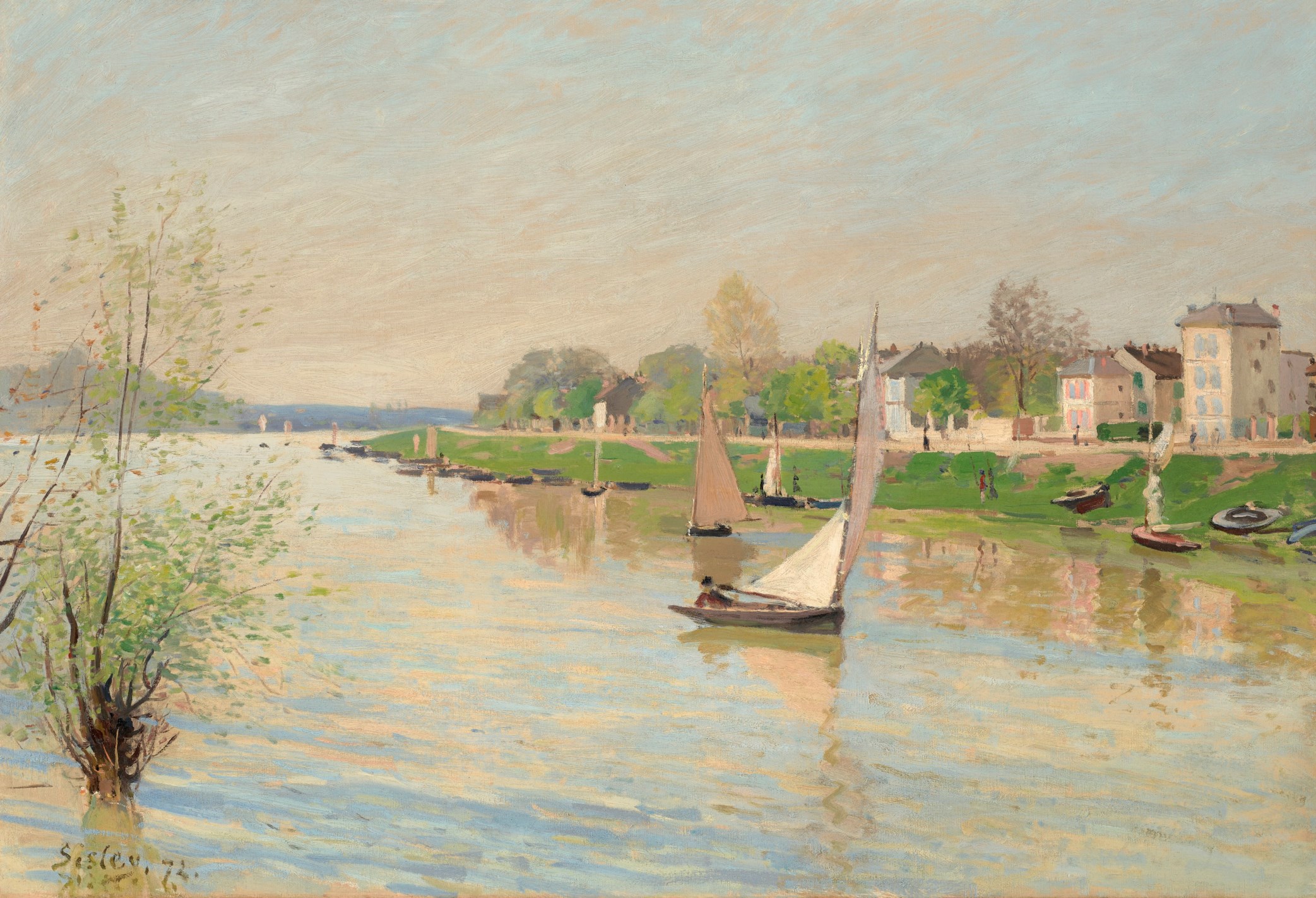 ALFRED SISLEY (1839-1899), La Seine à Argenteuil | Christie's