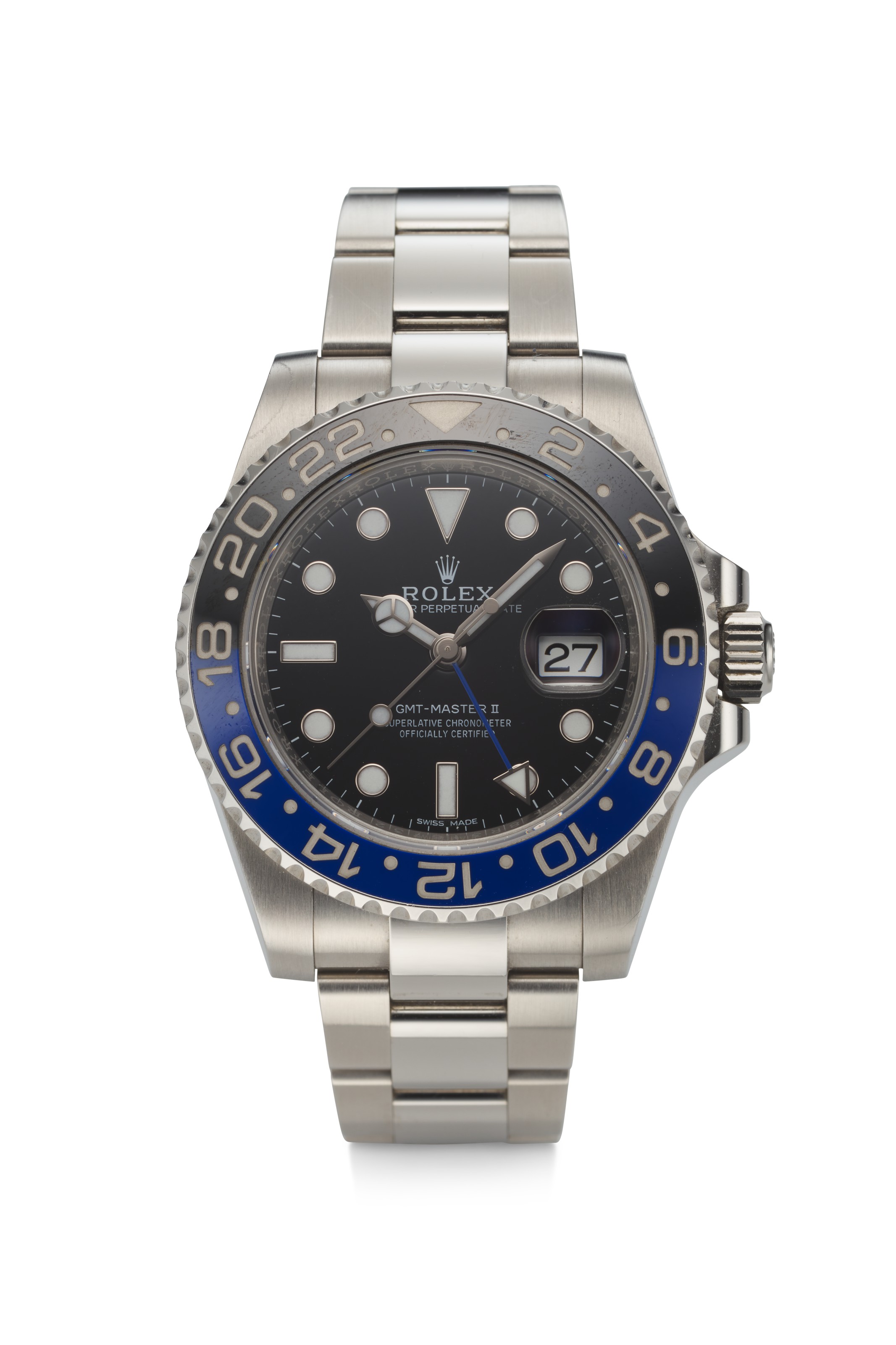 ROLEX, GMT MASTER II, “BATMAN”, STEEL, REF. 116710 BLNR, | Christie’s