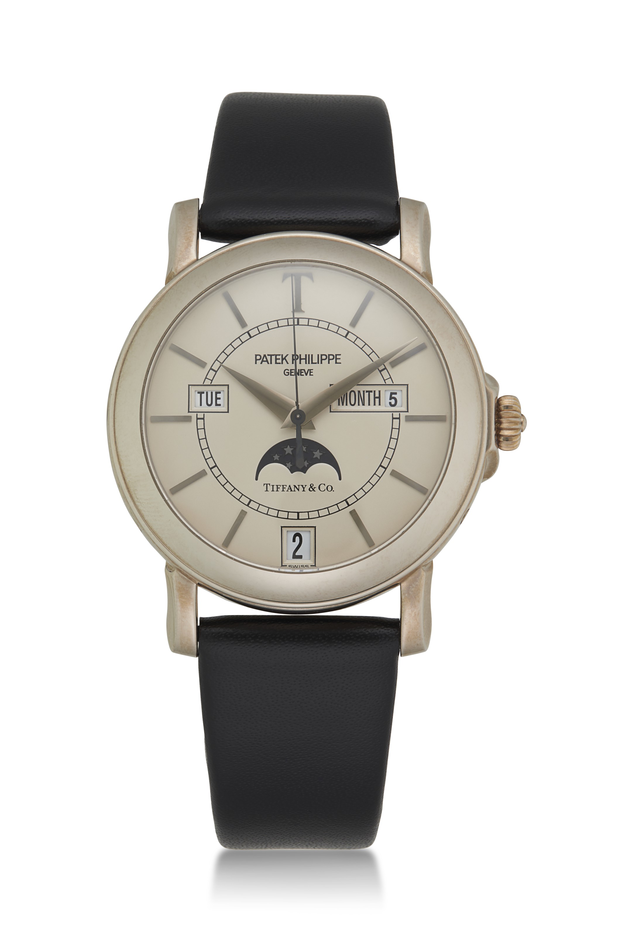 PATEK PHILIPPE, WHITE GOLD LIMITED EDITION OF 150 PIECES, REF. 5150G ...