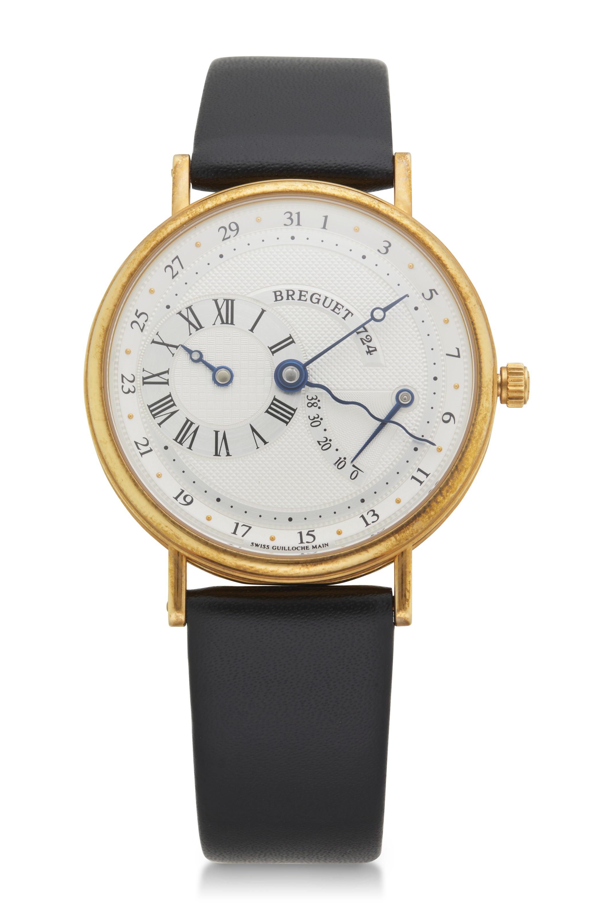 BREGUET, YELLOW GOLD WITH POWER RESERVE, REF. 3680, | Christie’s