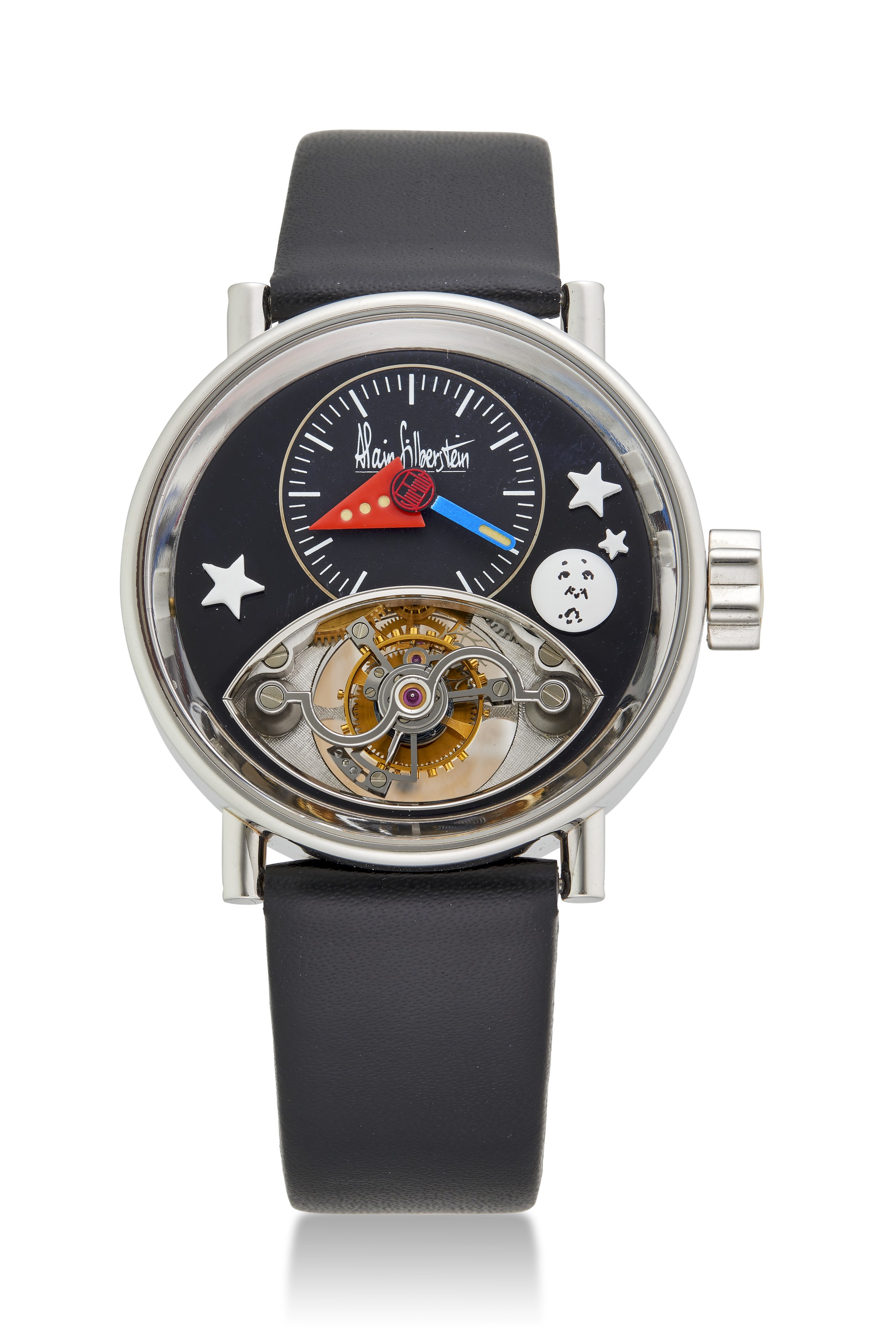 ALAIN SILBERSTEIN, PLATINUM TOURBILLON, LIMITED EDITION NO. 8/10 ...