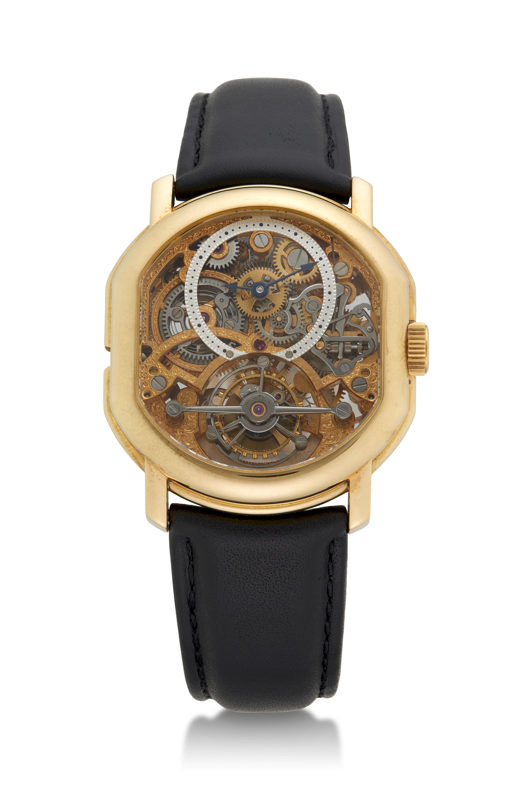 DANIEL ROTH, PINK GOLD, "DOUBLE FACE" SKELETONIZED TOURBILLON, | Christie’s
