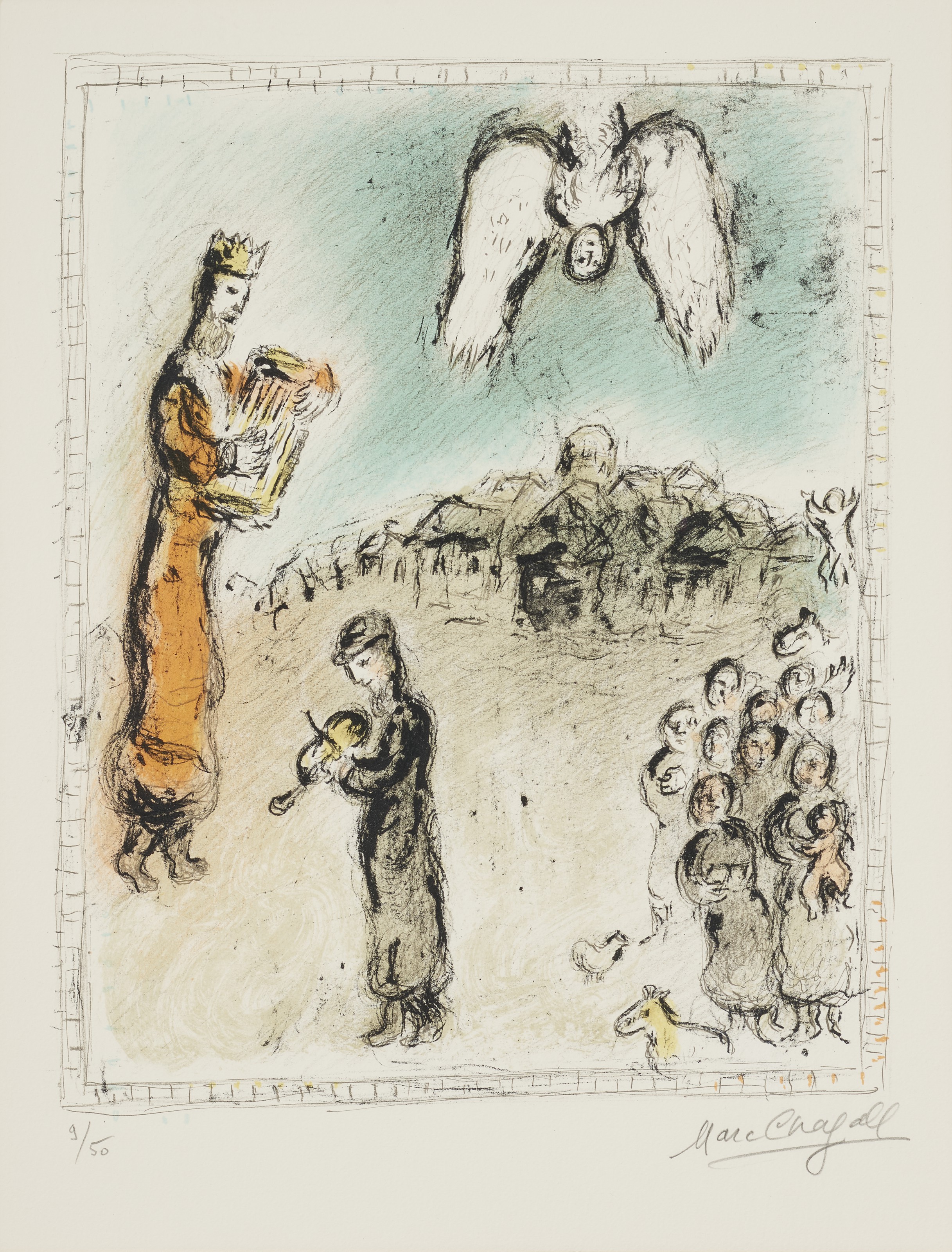 MARC CHAGALL (1887-1985), Appearance of King David | Christie’s