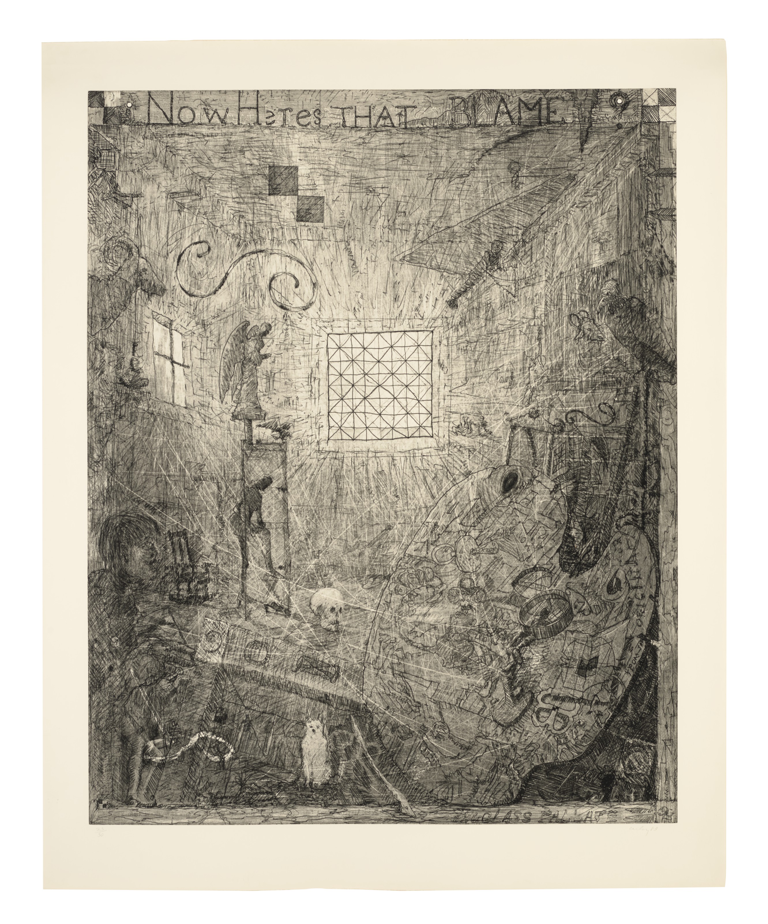 WILLIAM T. WILEY (1937-2021), Now Here's That Blame Treaty | Christie’s