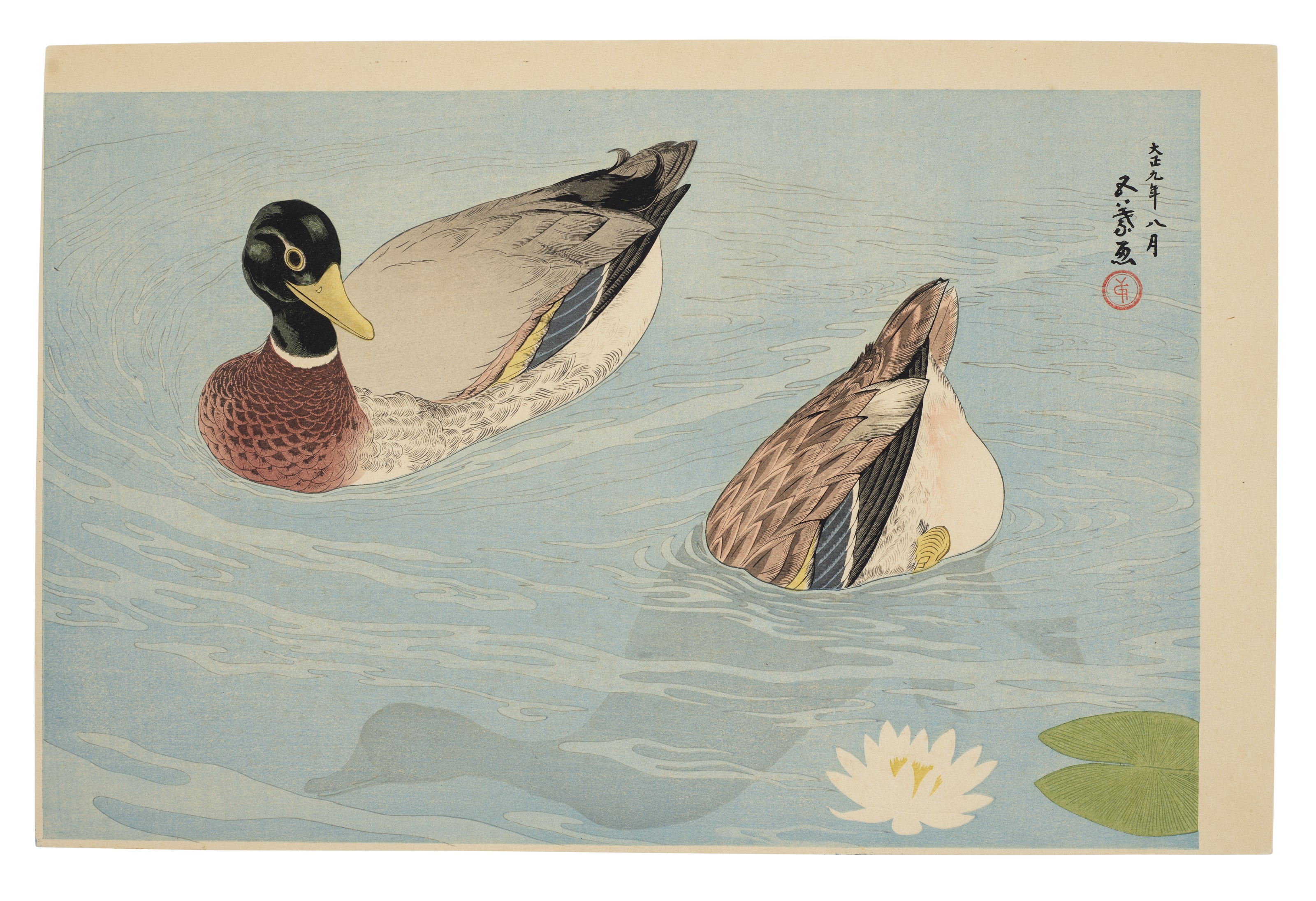 HASHIGUCHI GOYO (1880-1921), Ducks | Christie’s