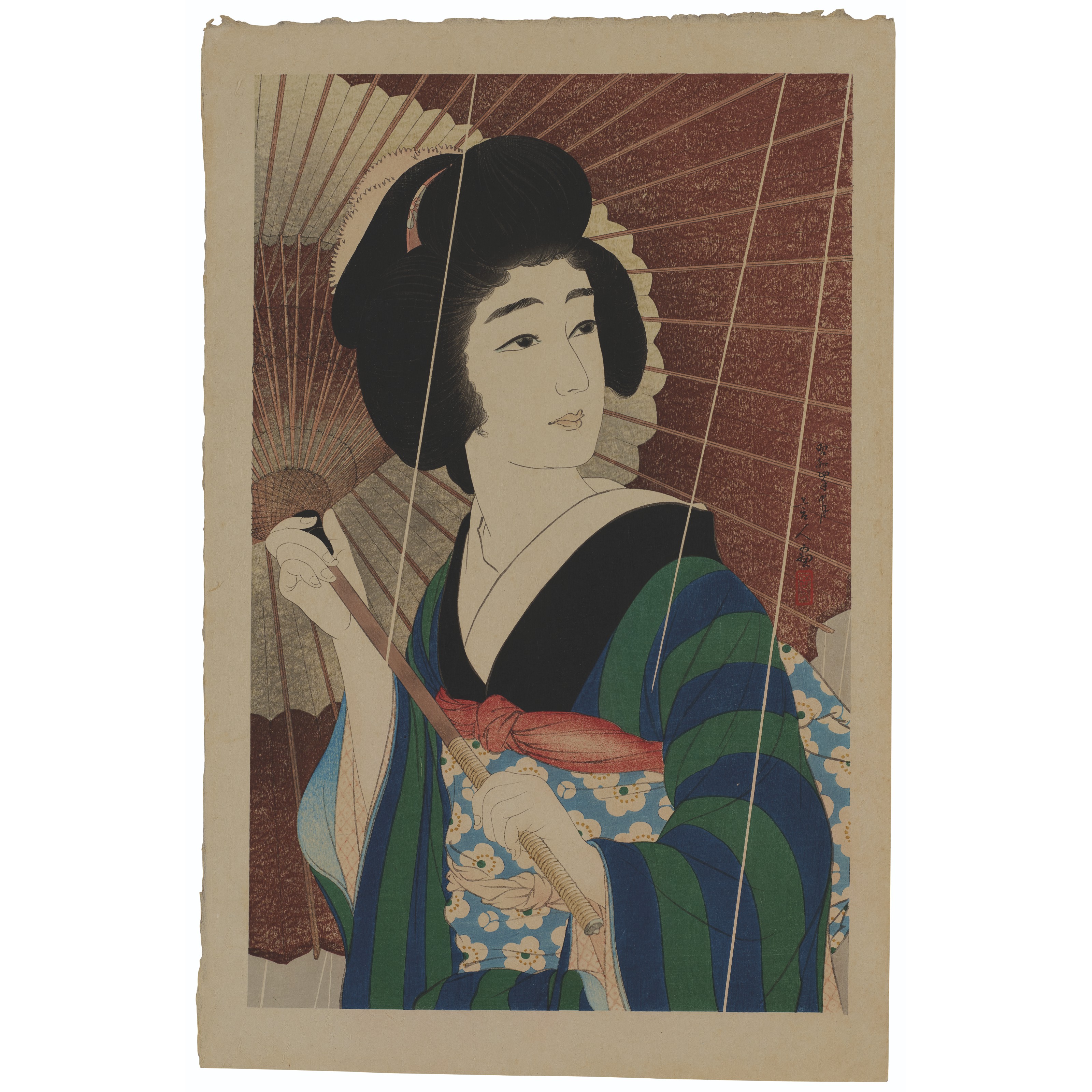 TORII KOTONDO (1900-1976), Ame (Rain) | Christie’s