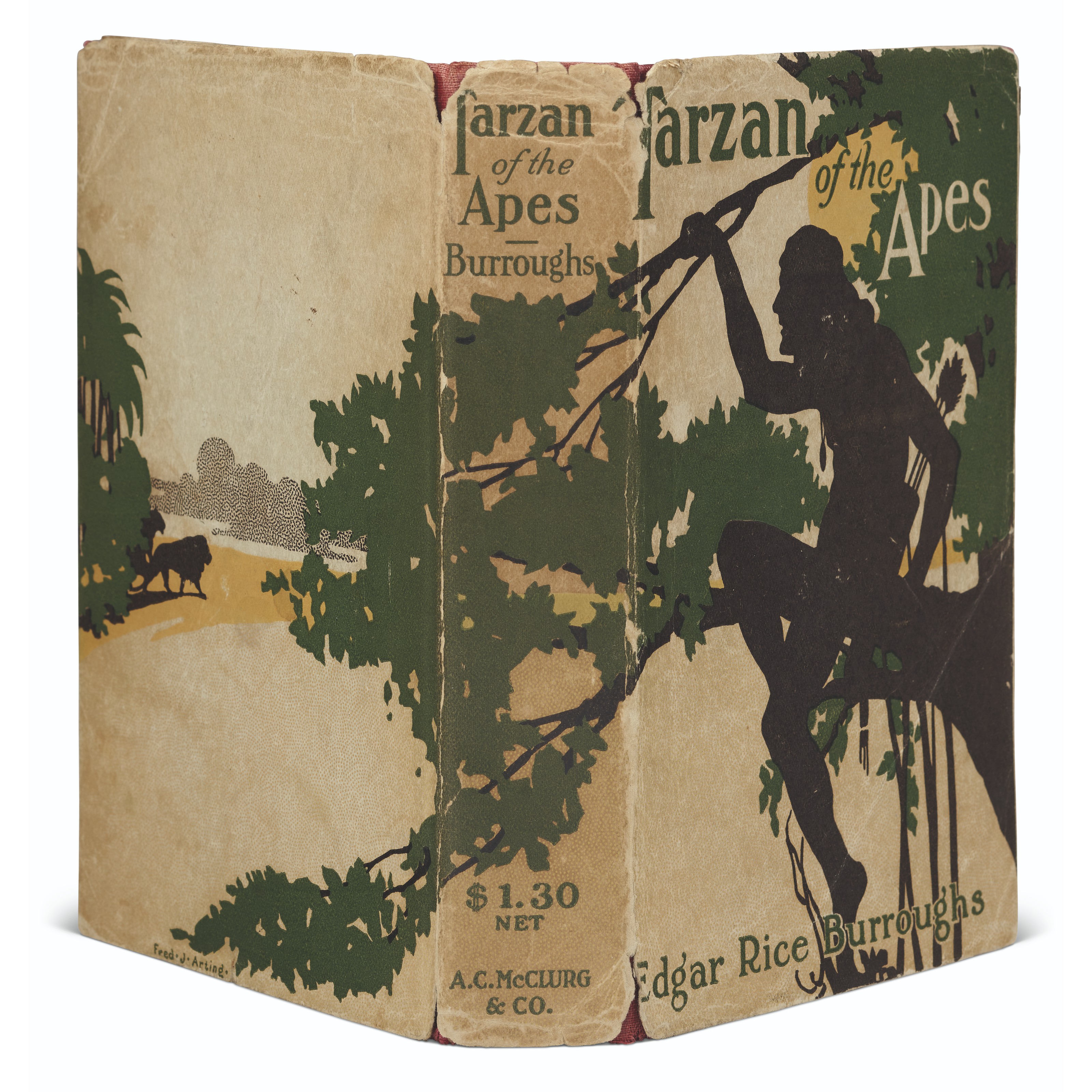 Tarzan, Edgar Rice Burroughs, 1914 | Christie’s