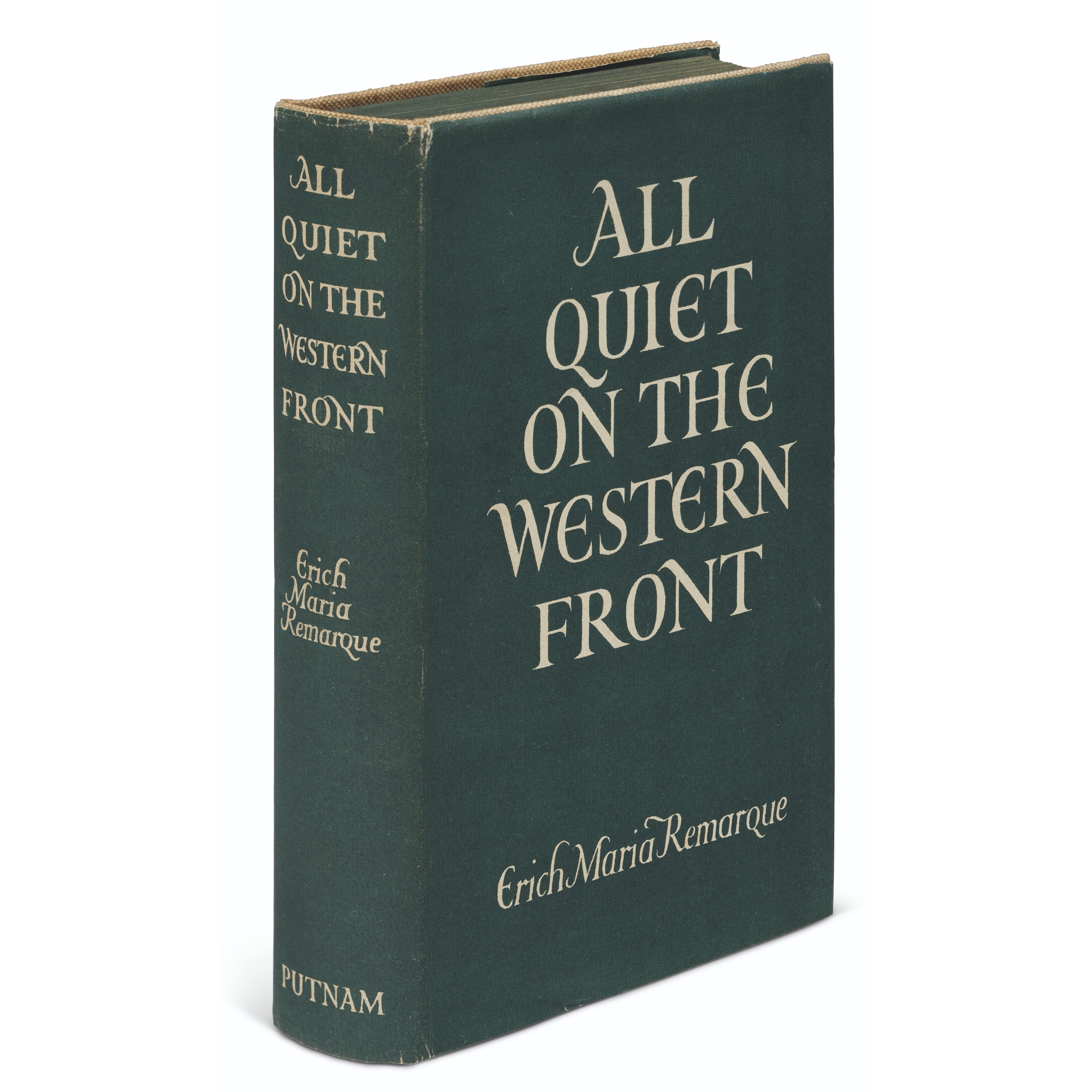 All Quiet on the Western Front, First edtion in English, 1929 | Christie’s