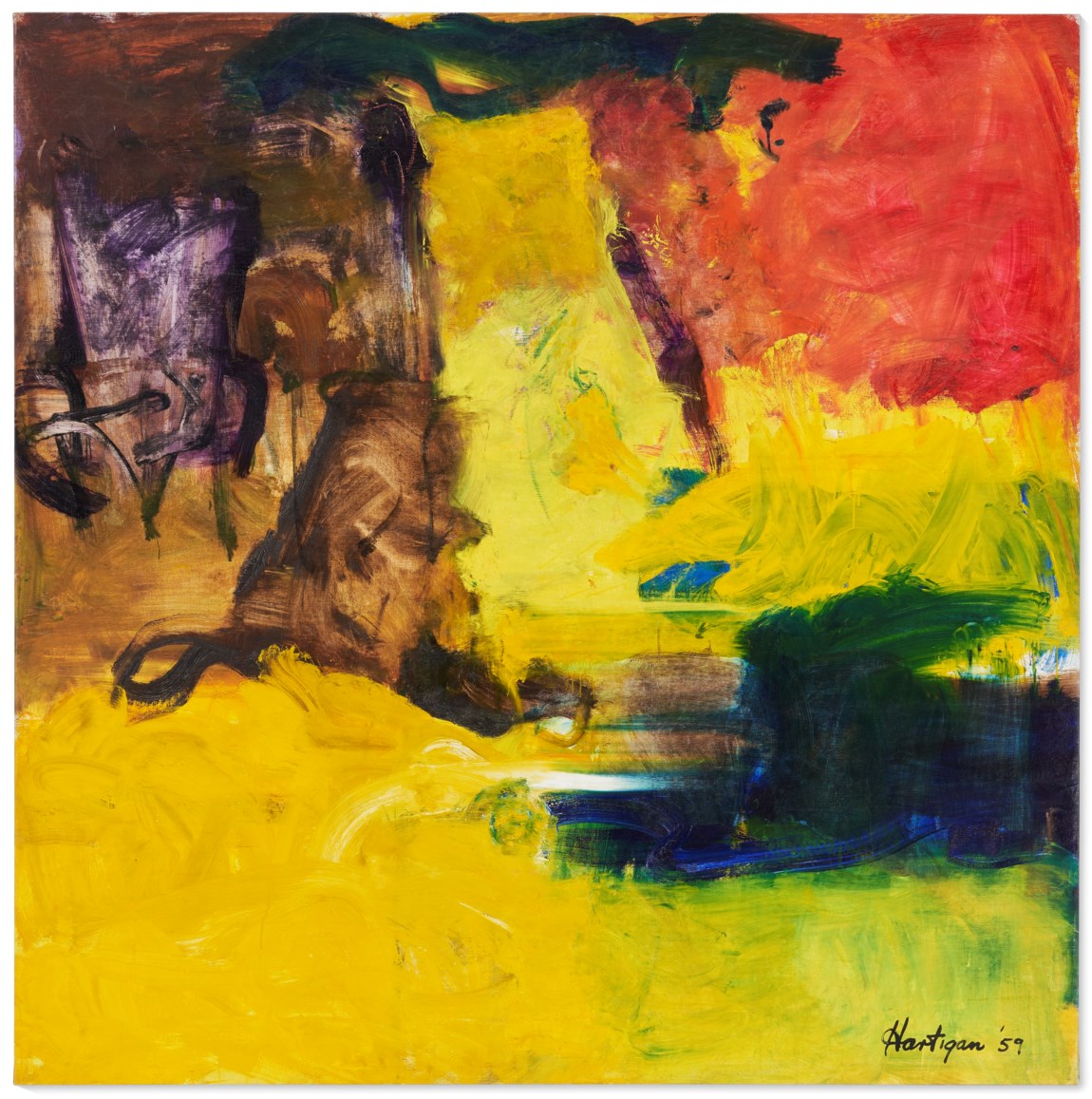 10 things to know about Grace Hartigan