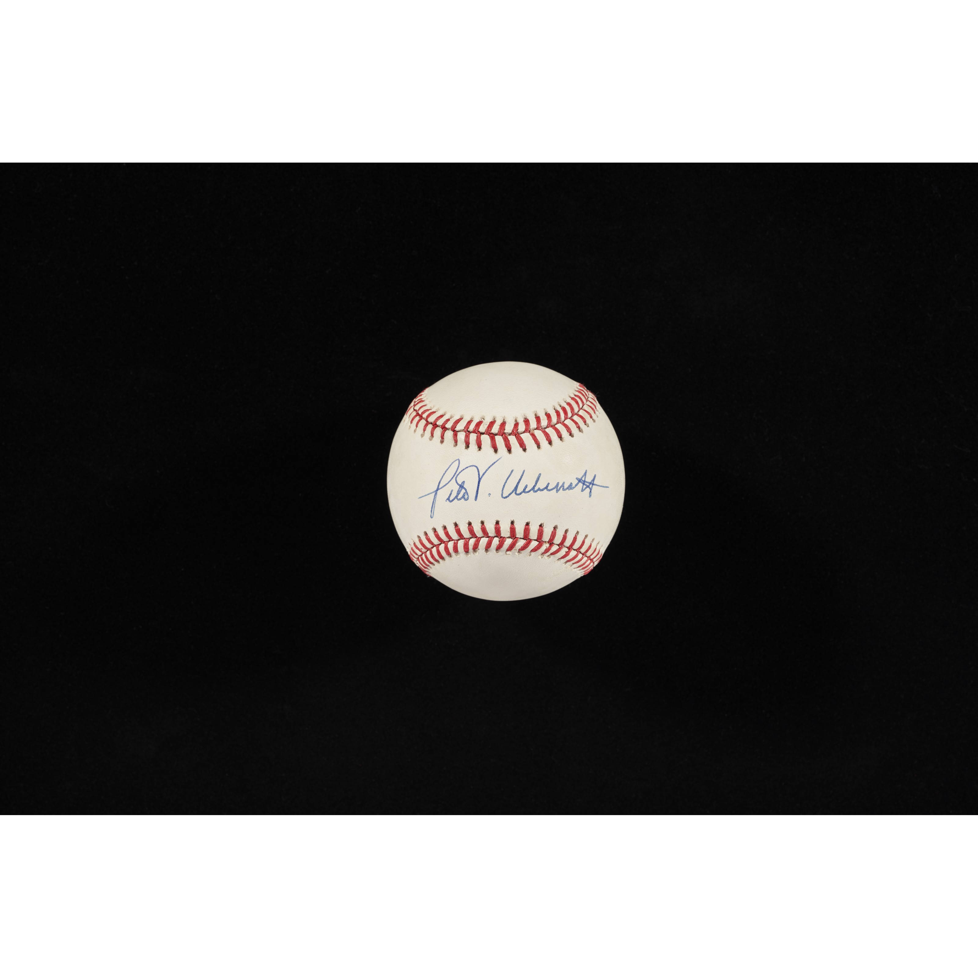 Commissioner Peter Ueberroth Single Signed Baseball, | Christie’s