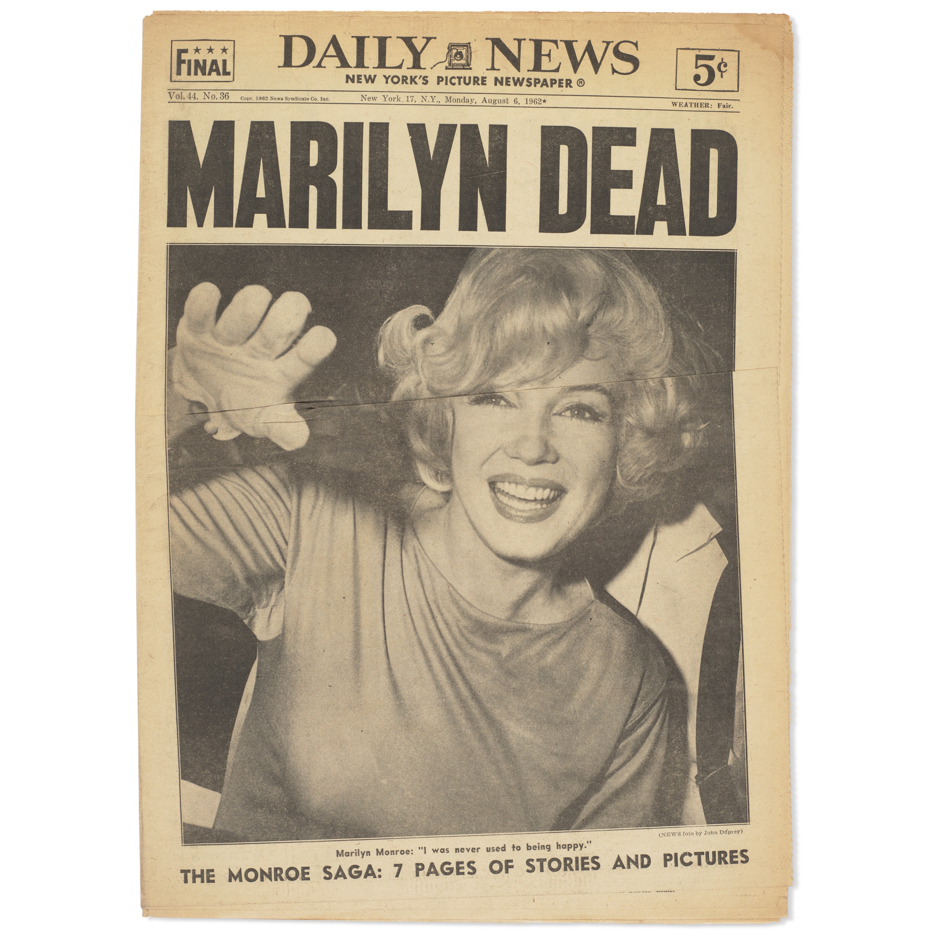 marilyn monroe articles