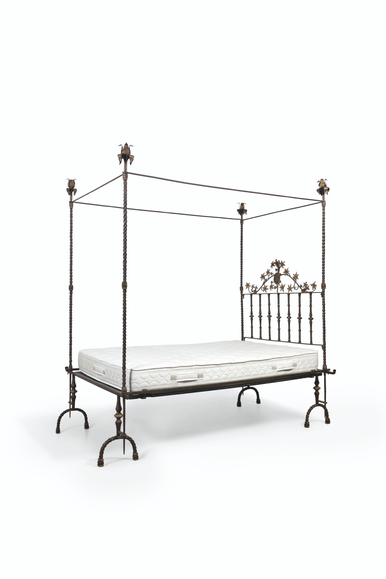 LIT A BALDAQUIN BAROQUE