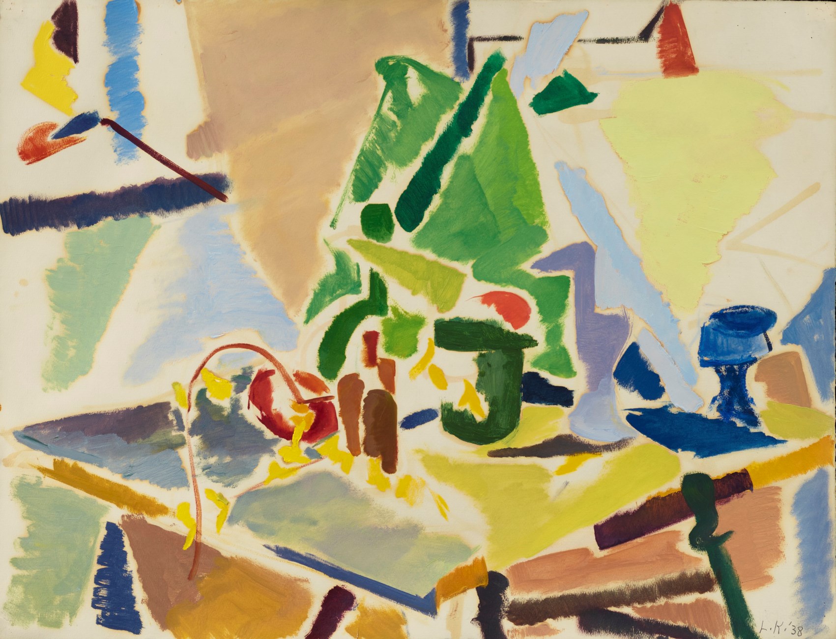 Lee Krasner (Brooklyn 1908-1984 New York), Untitled (Still life ...