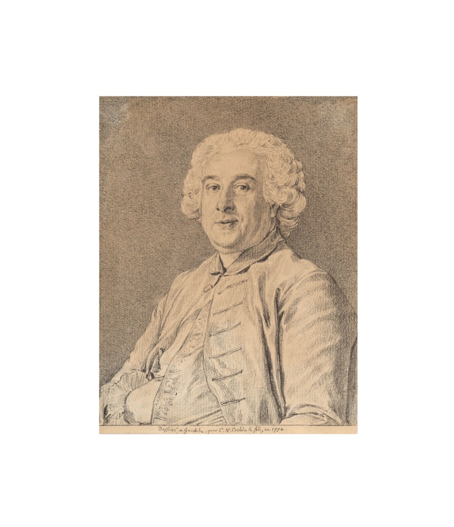 CHARLES-NICOLAS COCHIN (PARIS 1715-1790), Portrait de l'abbé François ...
