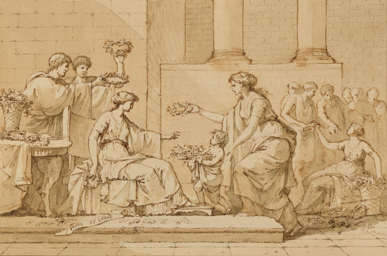 JEAN-FRANÇOIS-PIERRE PEYRON (AIX-EN-PROVENCE 1744-1814), L'Innocence ...