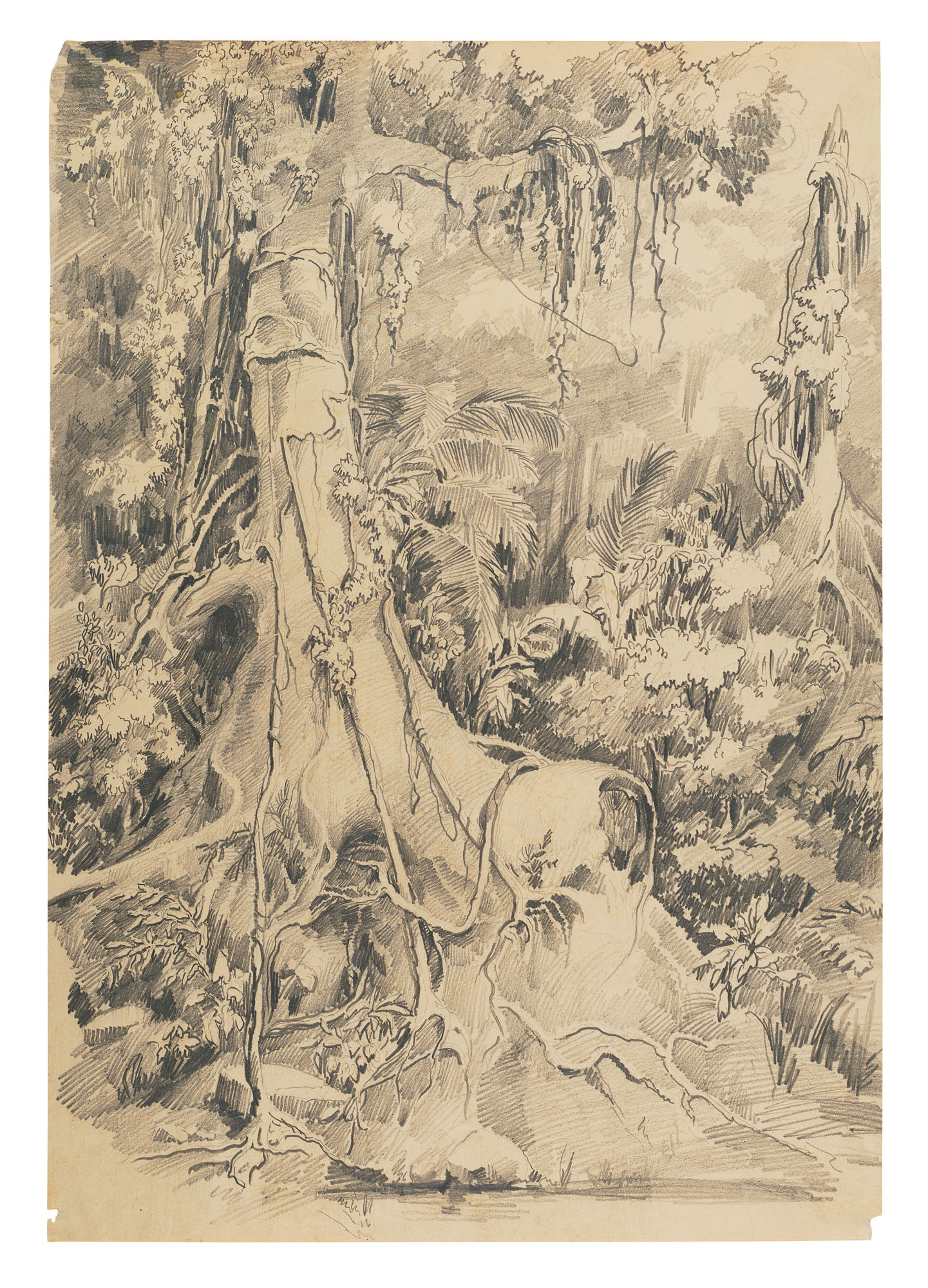 AUGUSTE BORGET (ISSOUDUN 1808-1877 BOURGES)