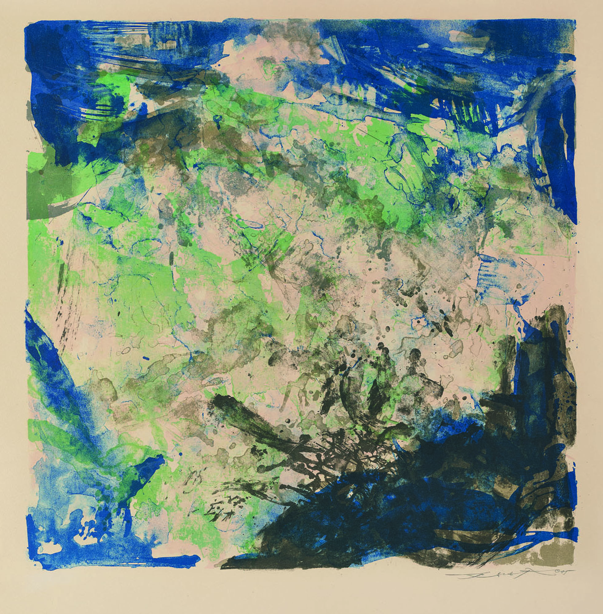 Zao Wou-Ki (1920-2013), Composition | Christie’s