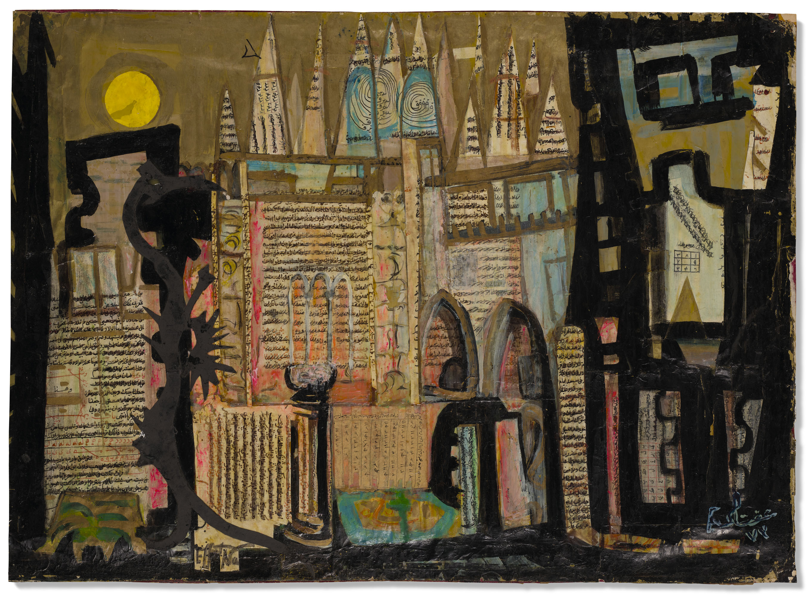 Effat Naghi (1905-1994), Composition urbaine | Christie’s