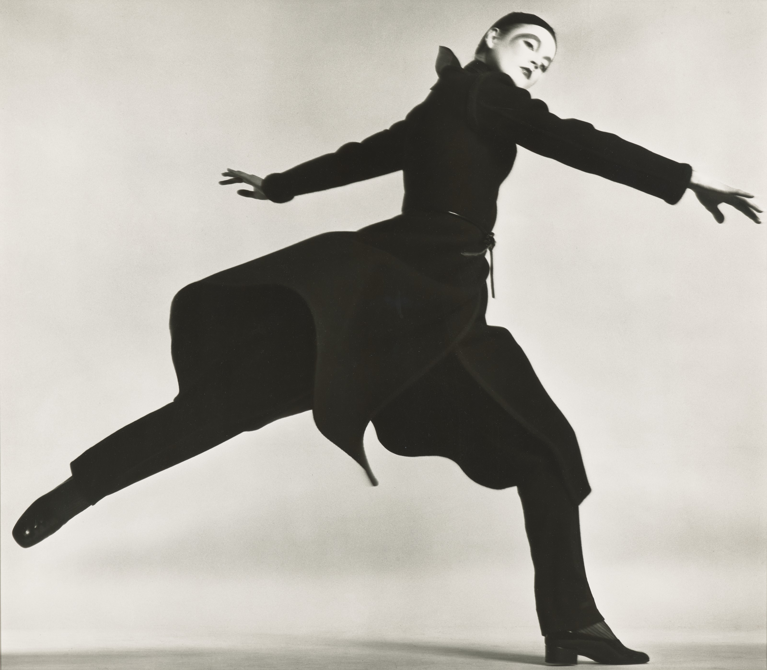 ERWIN BLUMENFELD (1897-1969), Lisette Behind Fluted Glass, New York, c ...