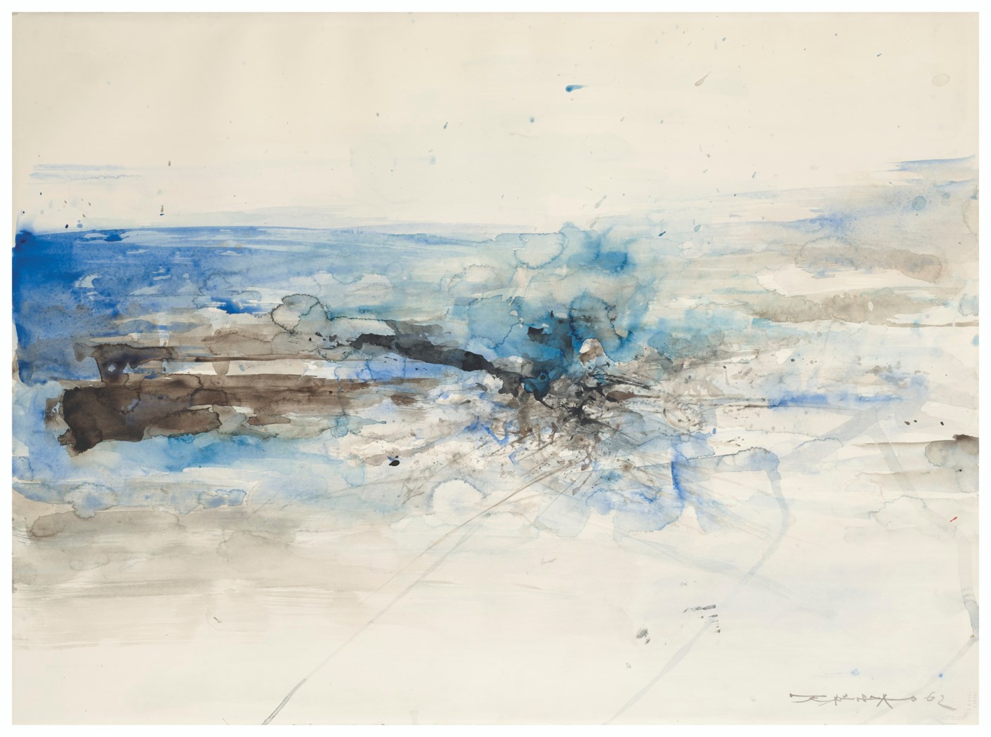 Zao Wou-Ki (1921-2013), Sans titre | Christie's