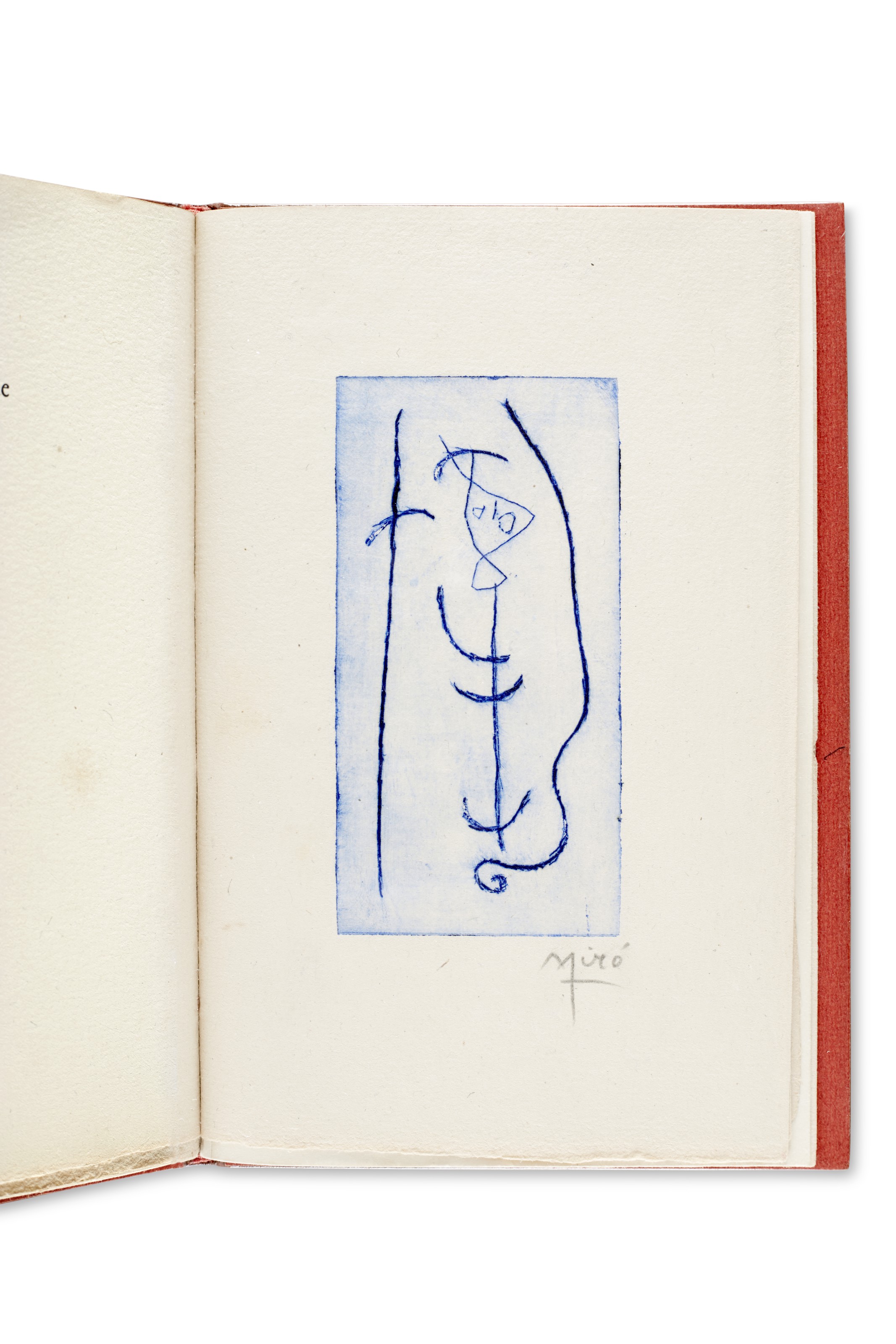 BENOIT, Pierre André(1921 –1993) et Joan MIRÓ(1893 –1983), Le Visage s ...