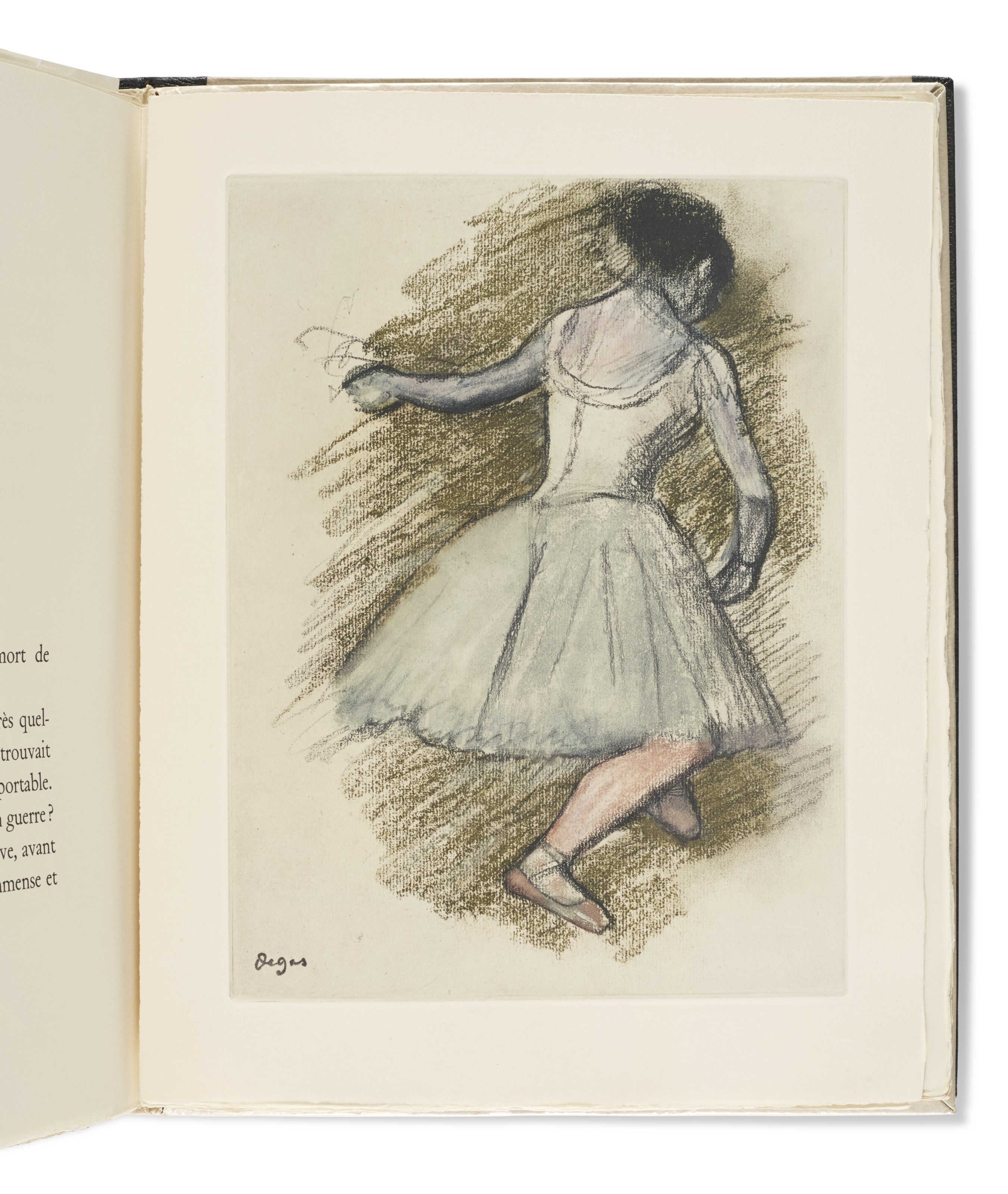 DEGAS, Edgar (1834-1917) et Paul VALÉRY (1871-1945), Degas Danse Dessin ...