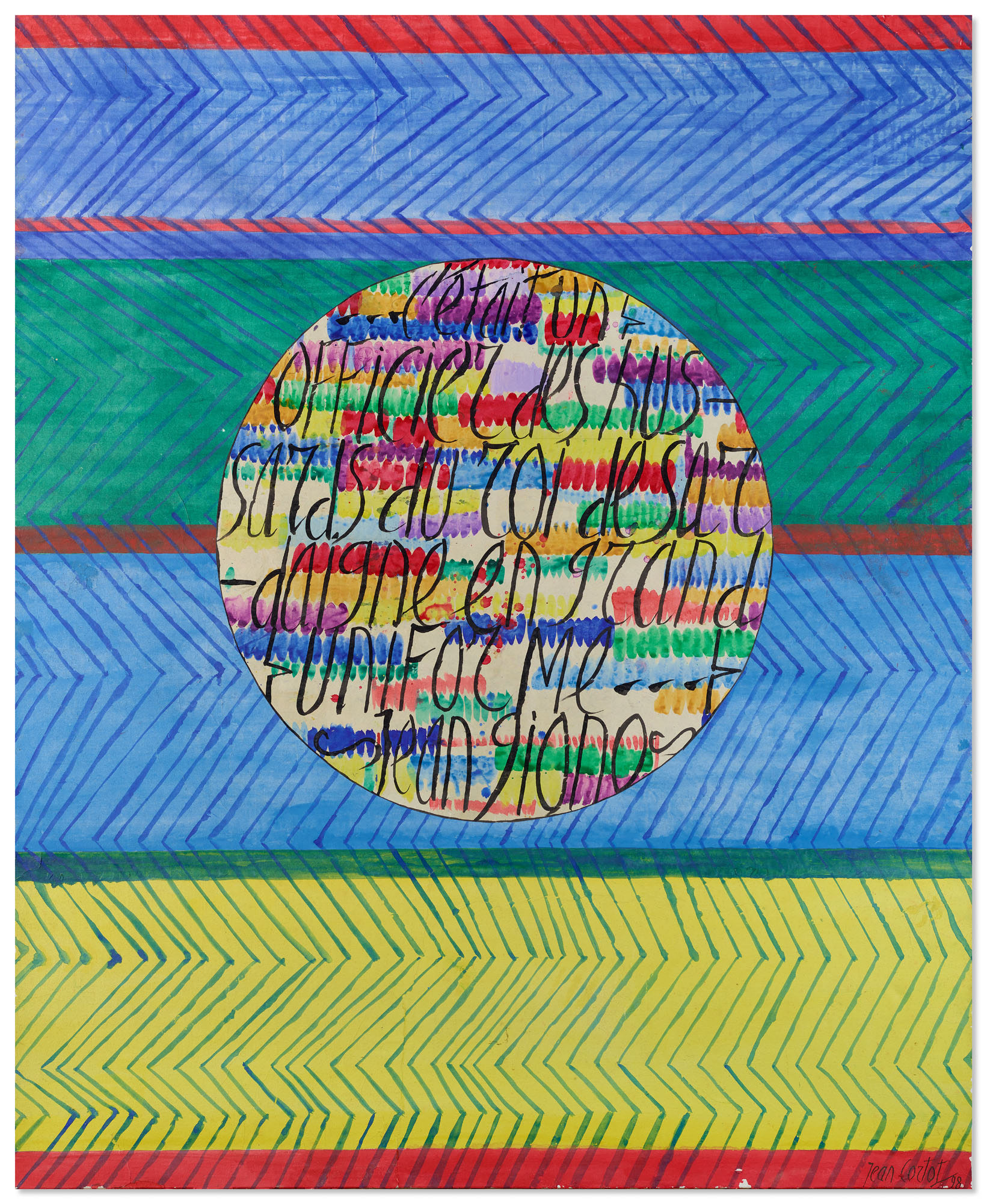 Jean Cortot (1925-2018), C'est un officier des hussards… | Christie’s