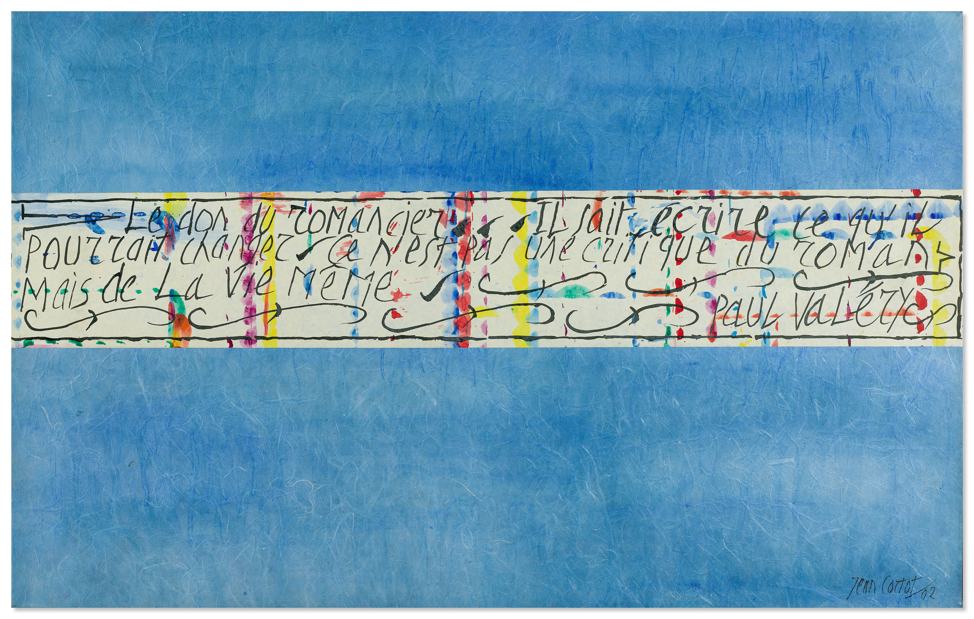 Jean Cortot (1925-2018), Le don du romancier | Christie’s