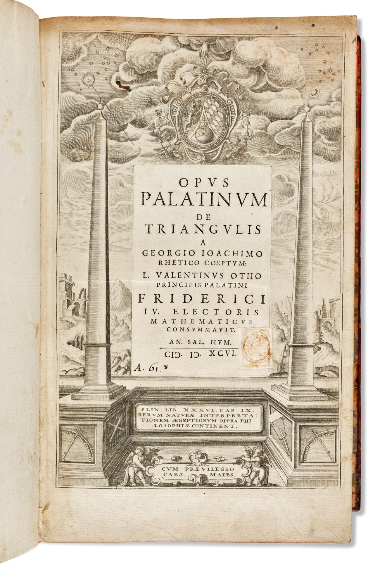 RHETICUS, Georg Joachim von Lauchen, dit (1514-1574) et Valentinus ...