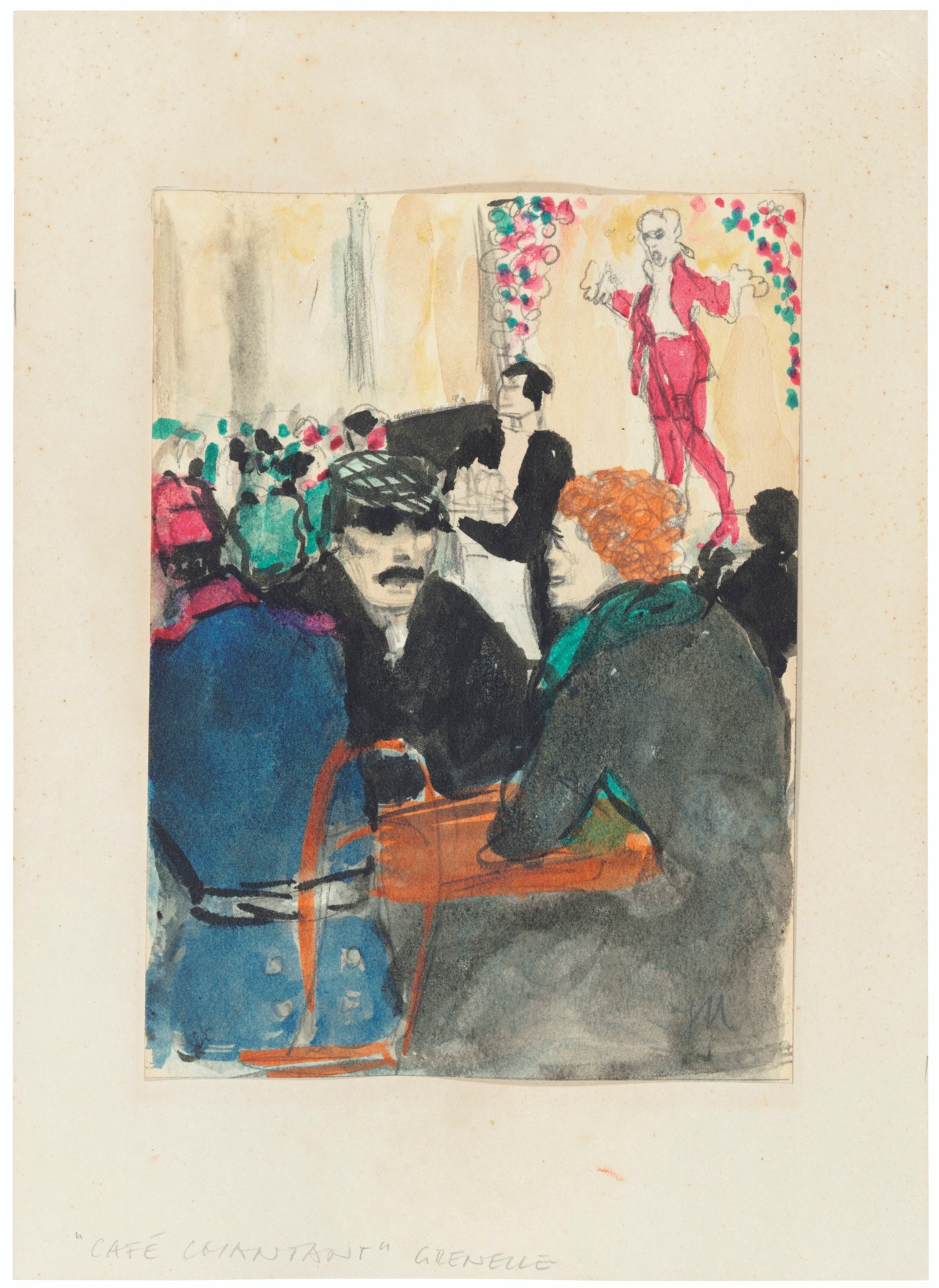 Jeanne Mammen (1890-1976), Pariser Vorstadtbühne | Christie's