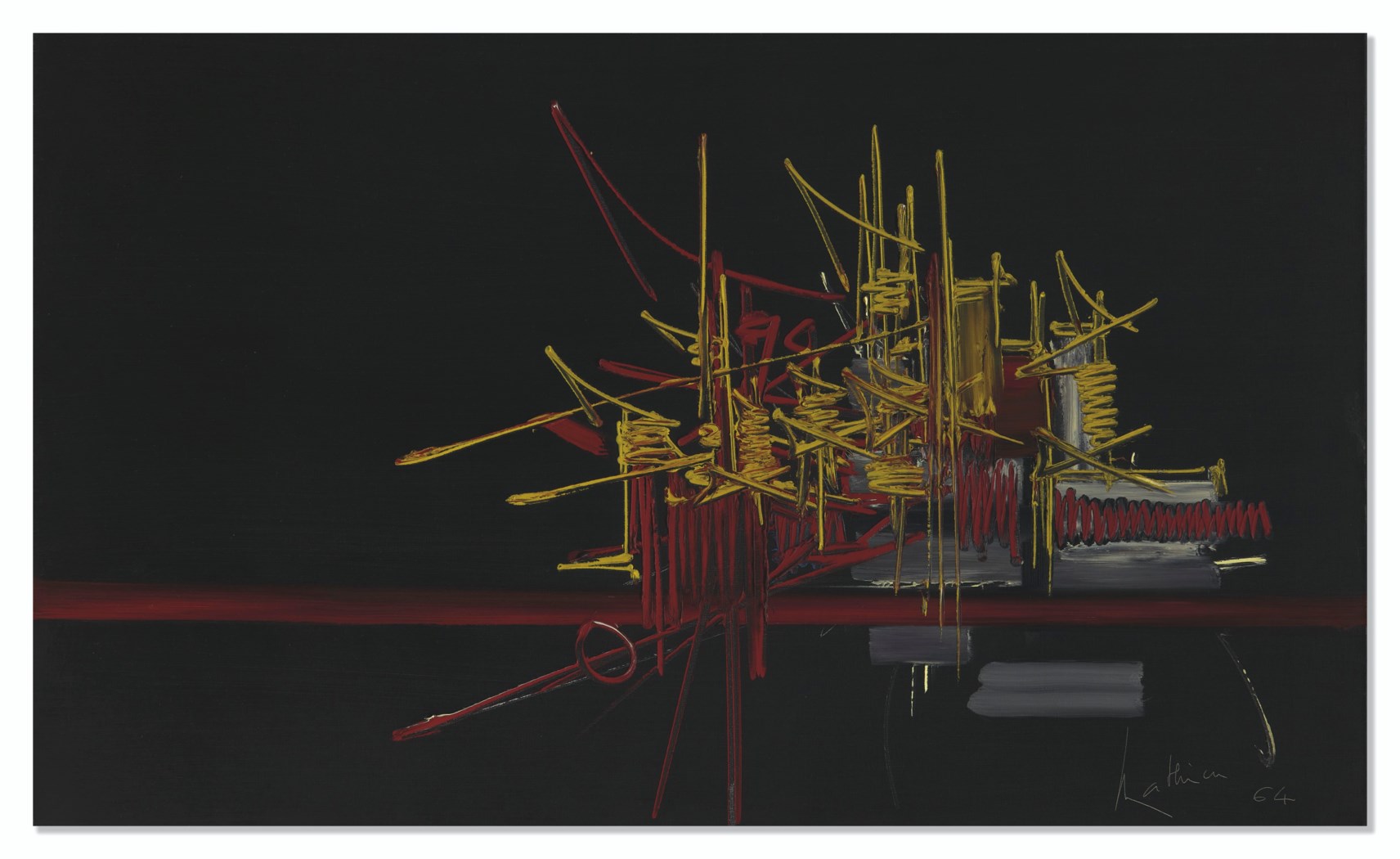 Georges Mathieu (1921-2012), Denecourt | Christie's