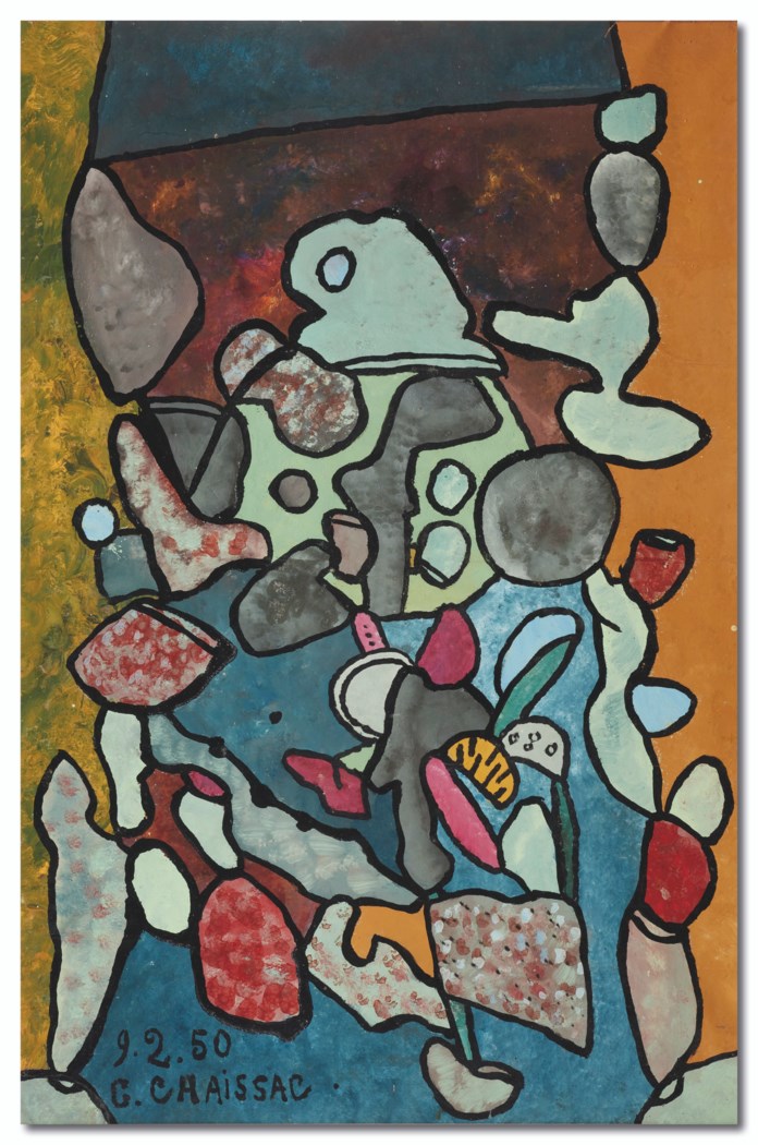 Gaston Chaissac (1910-1964), Sans titre | Christie's
