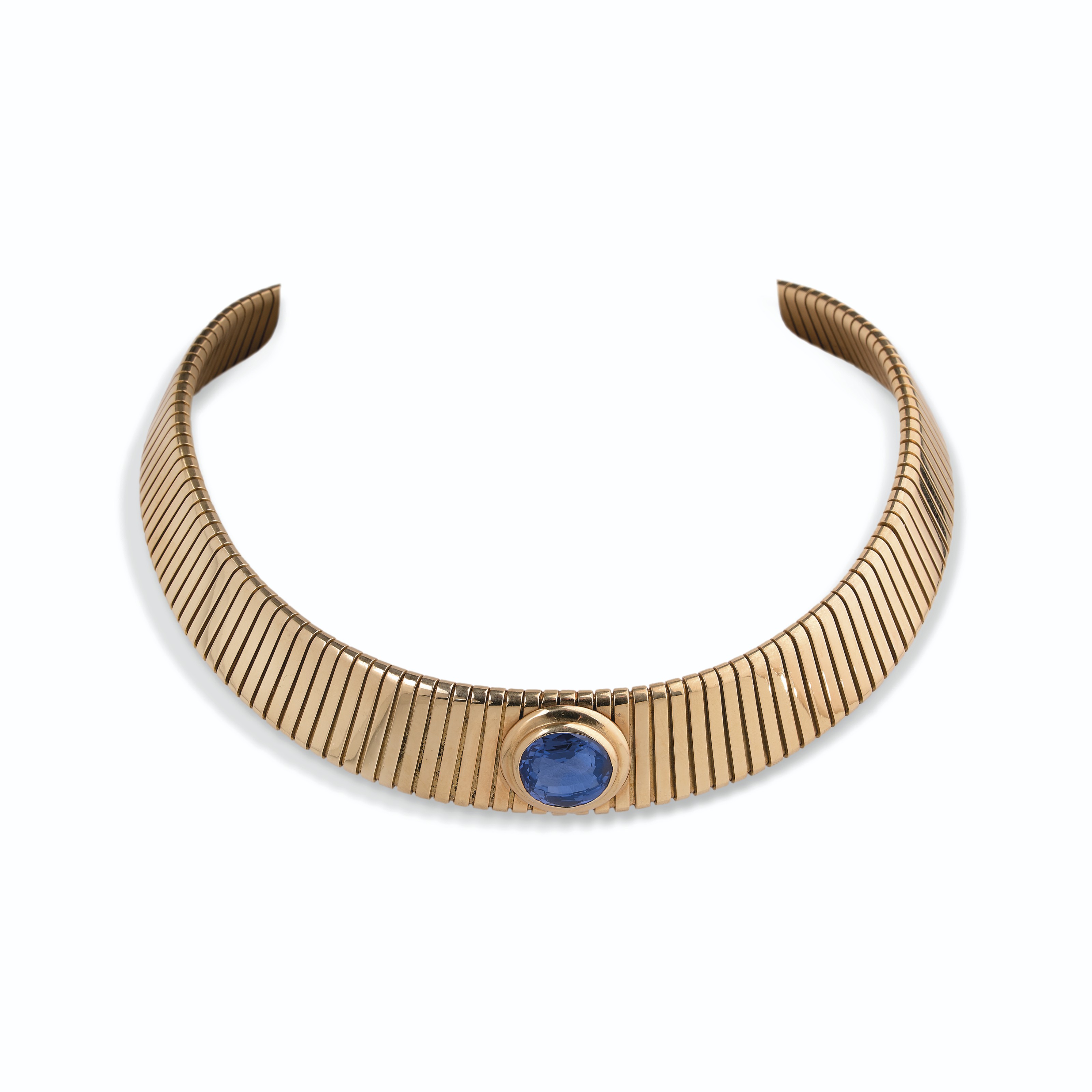 BULGARI COLLIER CHOKER TUBOGAZ SAPHIR, | Christie’s