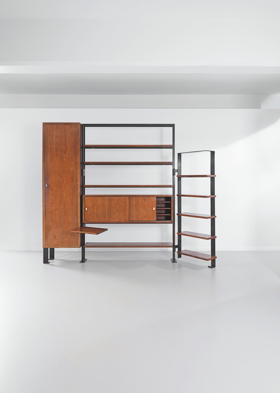 PIERRE CHAREAU (1883-1950), Bibliothèque 'MU 1030', créé pour Daniel ...