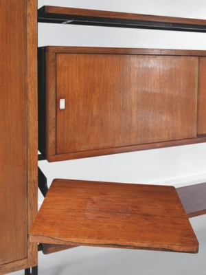 PIERRE CHAREAU (1883-1950), Bibliothèque 'MU 1030', créé pour Daniel ...