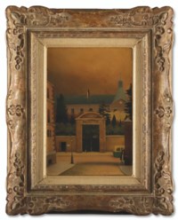 René Rimbert (1896-1991), La Porte entrouverte | Christie's